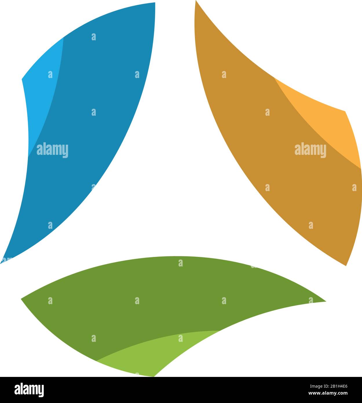 triangle logo vector design illustration template Stock Vector Image ...