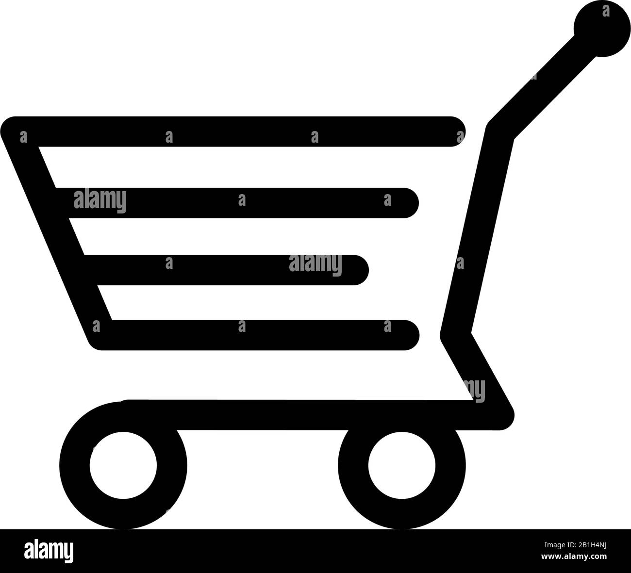 Shopping cart icon design vector template Stock Vector Image & Art - Alamy