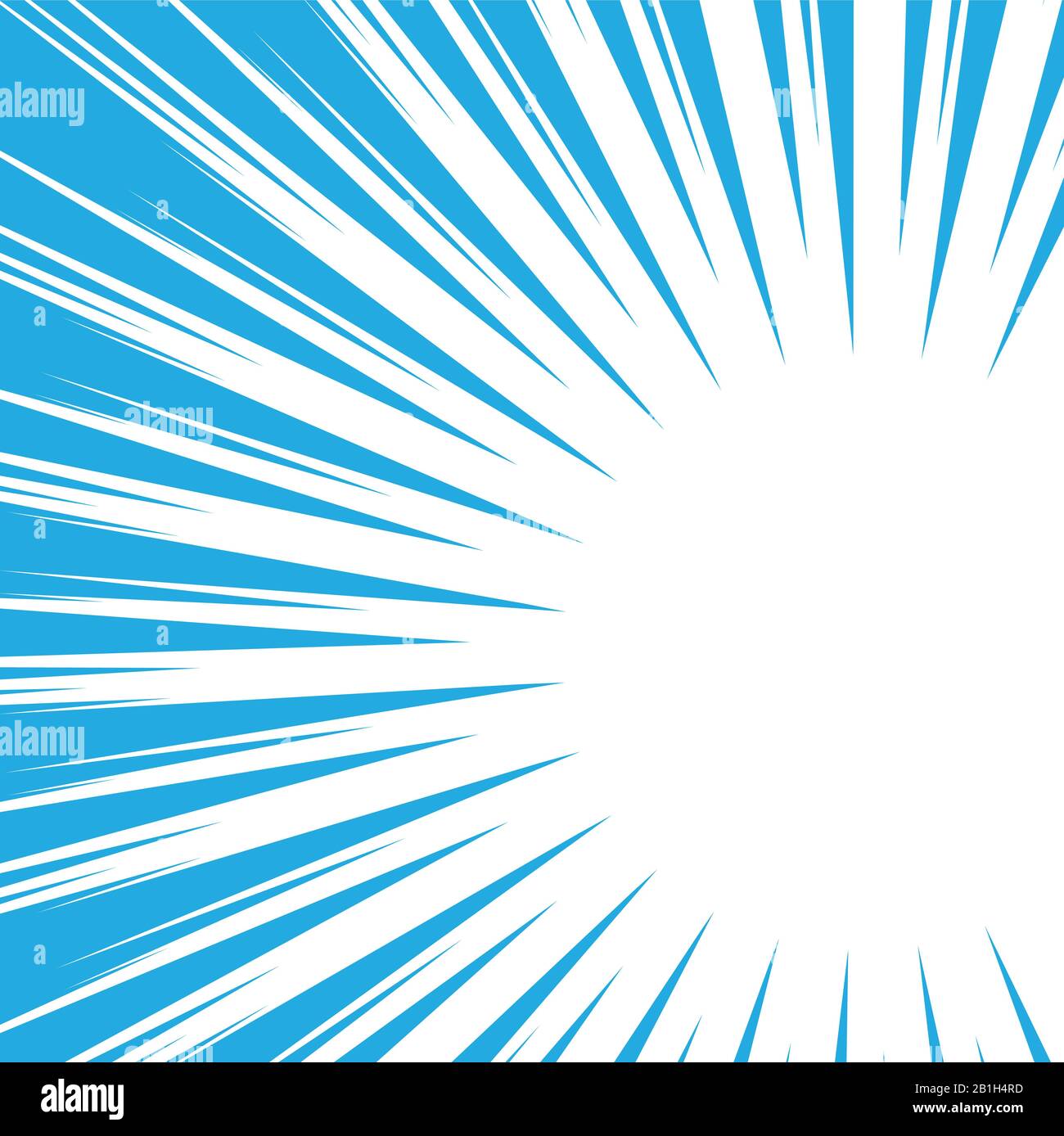 Speed Lines Comic Book Design Element Vector Illustration Stock Vector ...