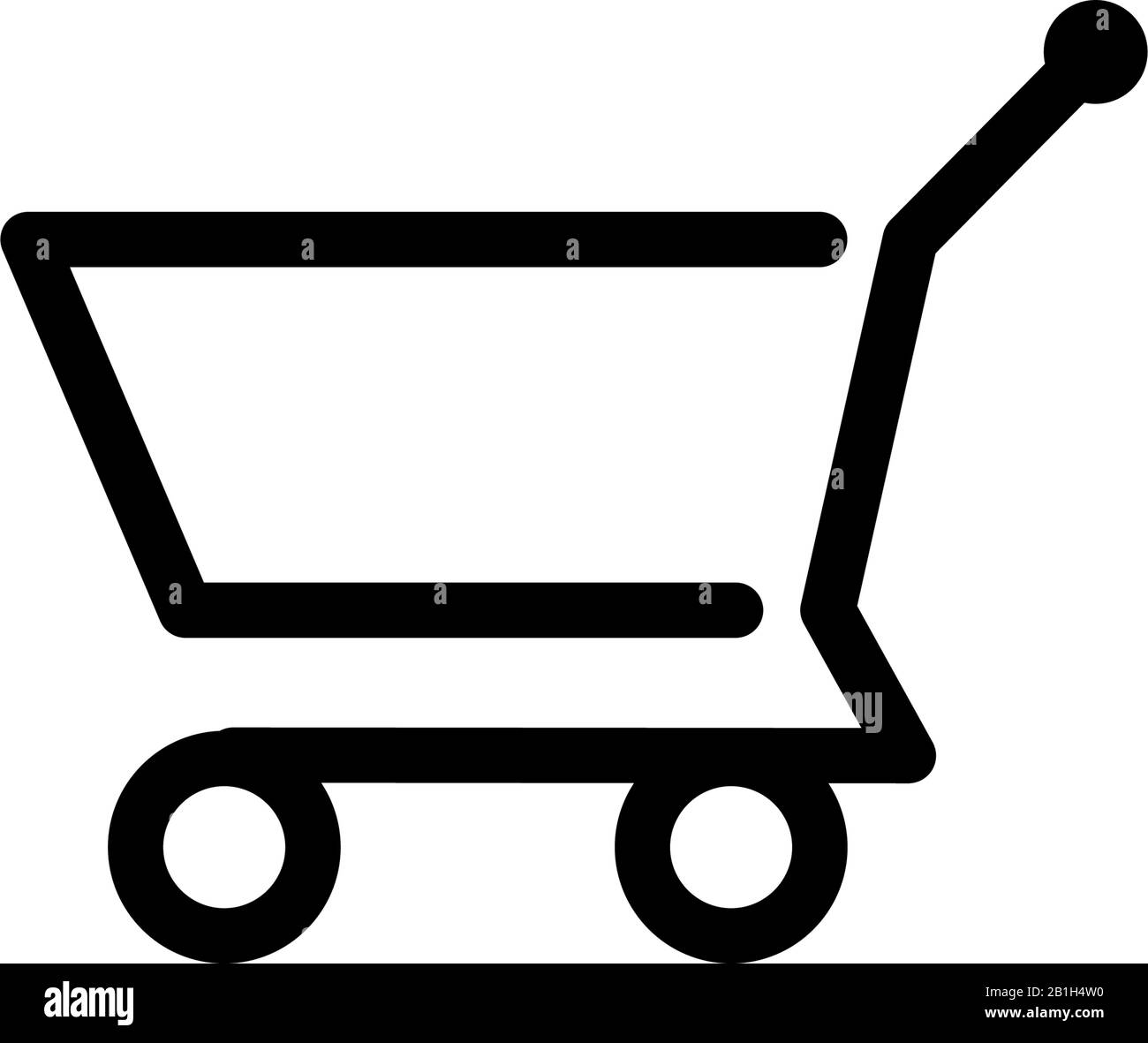 Shopping cart icon design vector template Stock Vector Image & Art - Alamy
