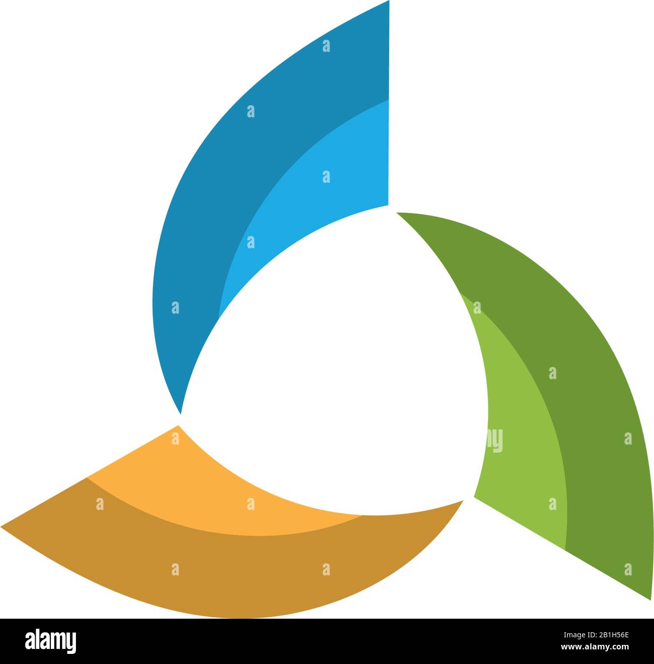 triangle logo vector design illustration template Stock Vector Image ...