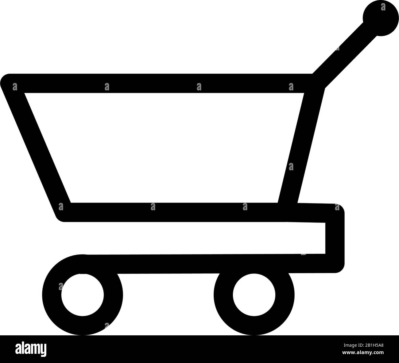 Shopping cart icon design vector template Stock Vector Image & Art - Alamy