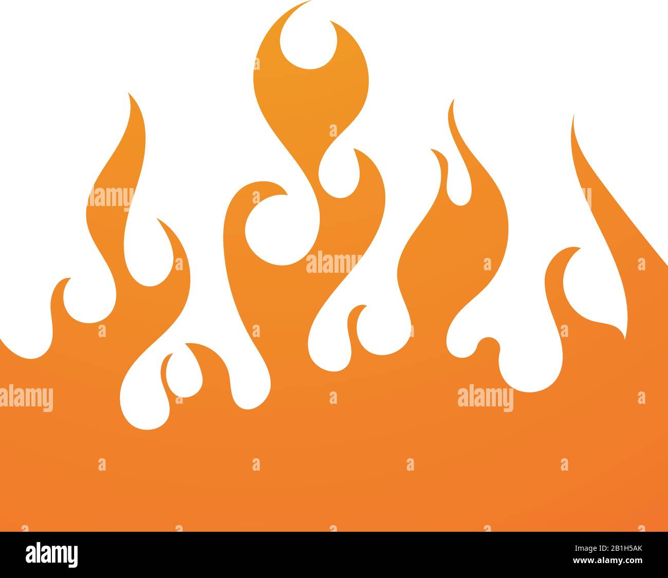 Fire flame background vector illustration design template Stock Vector ...