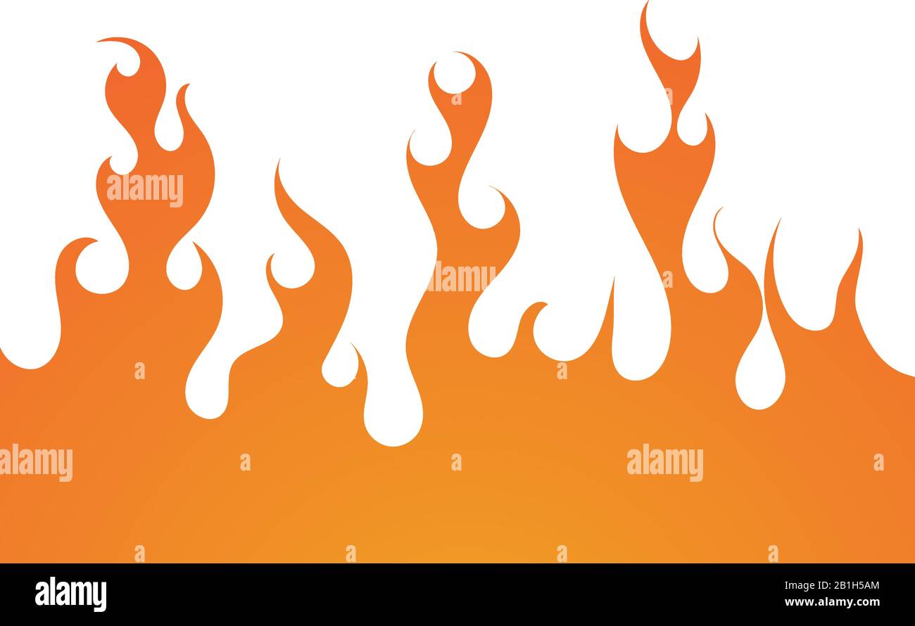 Fire flame background vector illustration design template Stock Vector ...