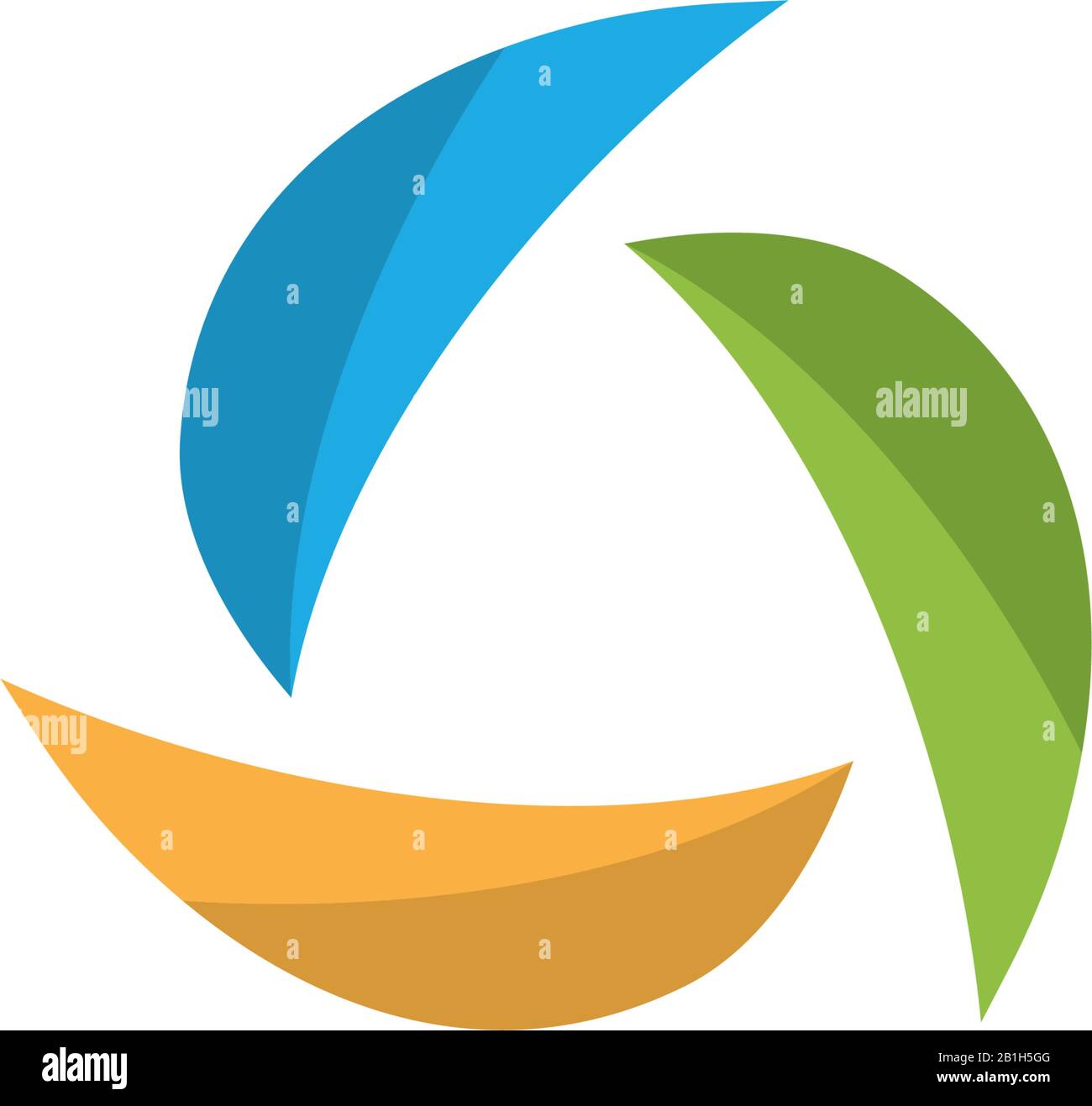 triangle logo vector design illustration template Stock Vector Image ...