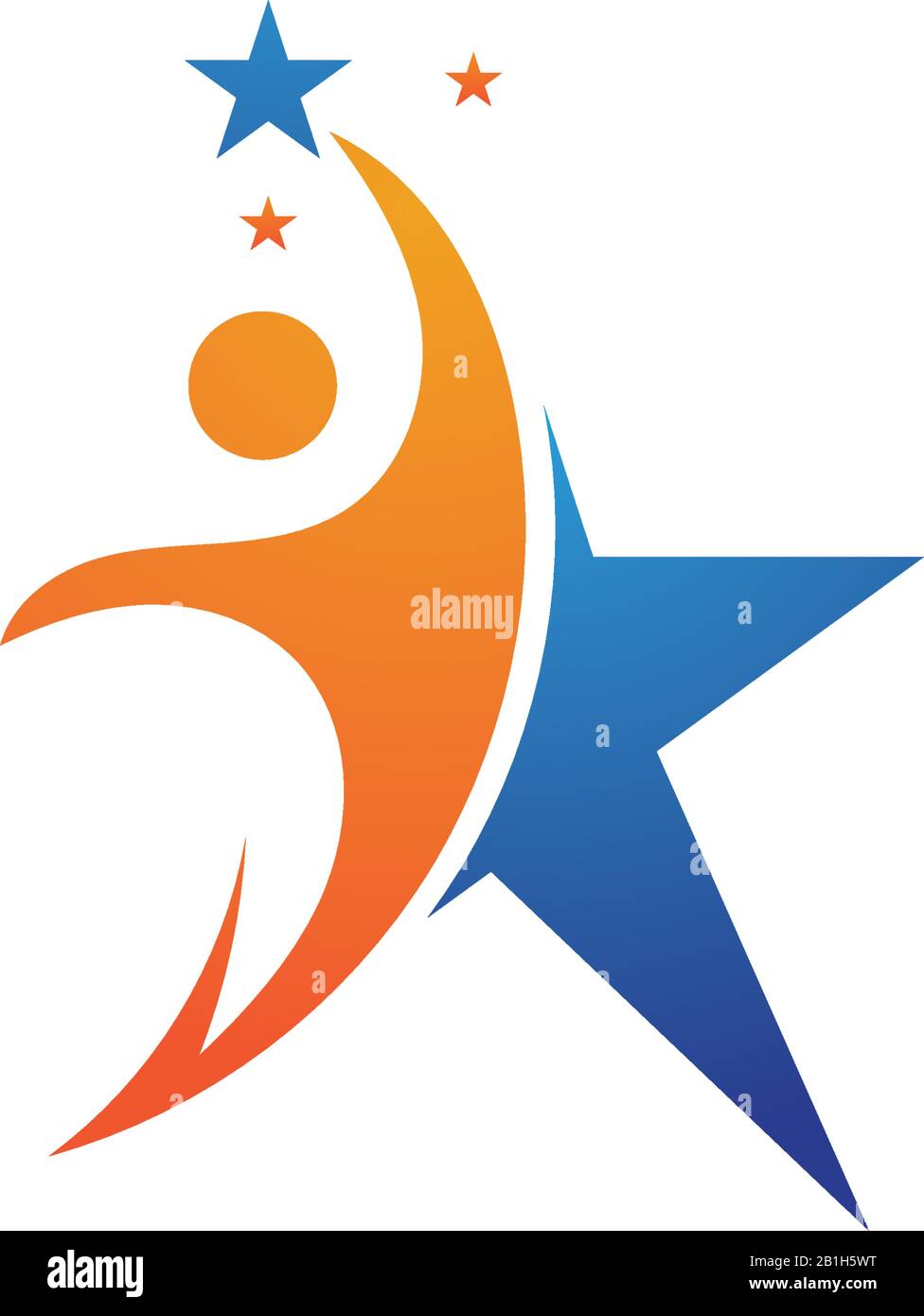 Star success people care logo and symbols Stock Vector Image & Art - Alamy