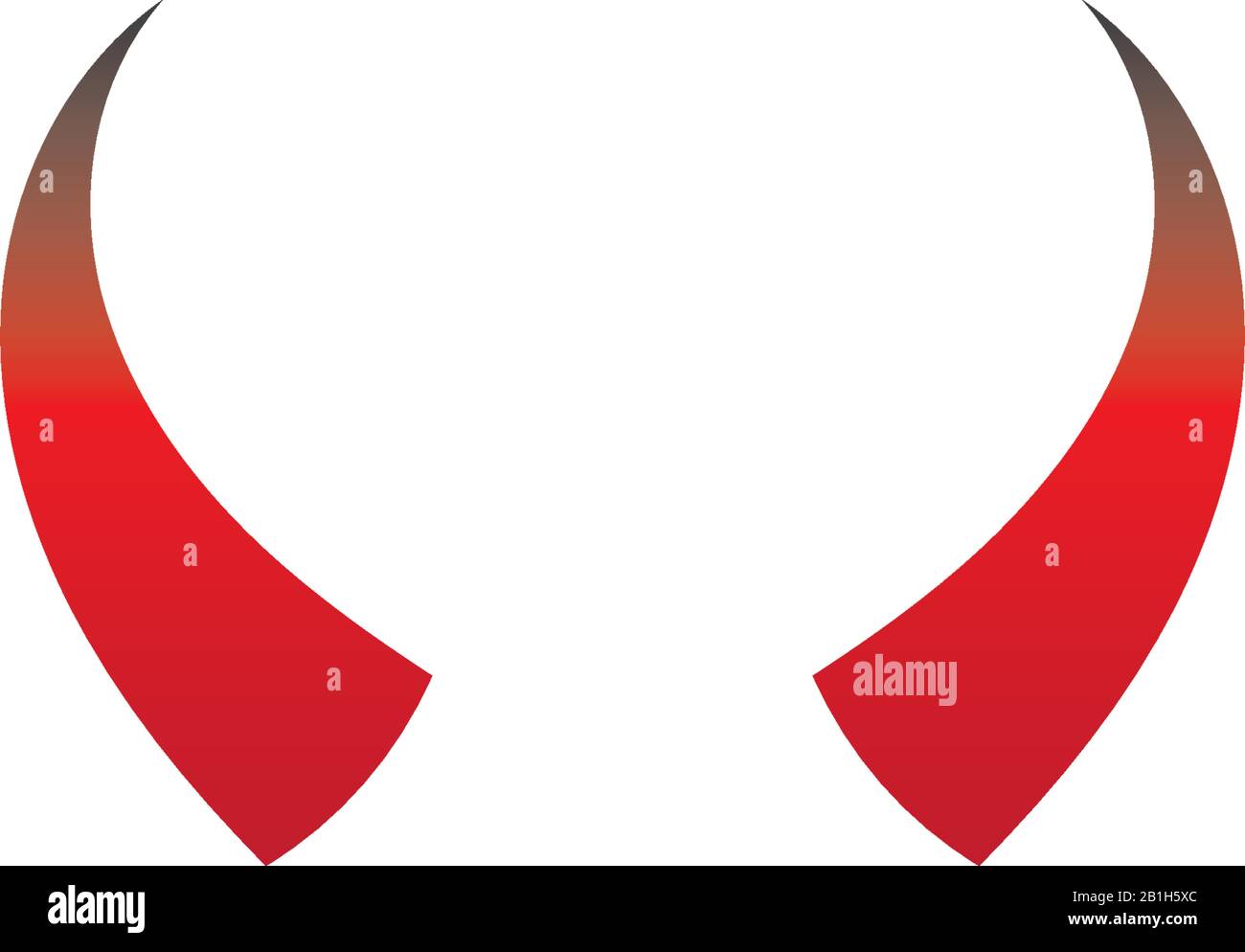 Devil horn Vector icon design illustration Template Stock Vector Image ...