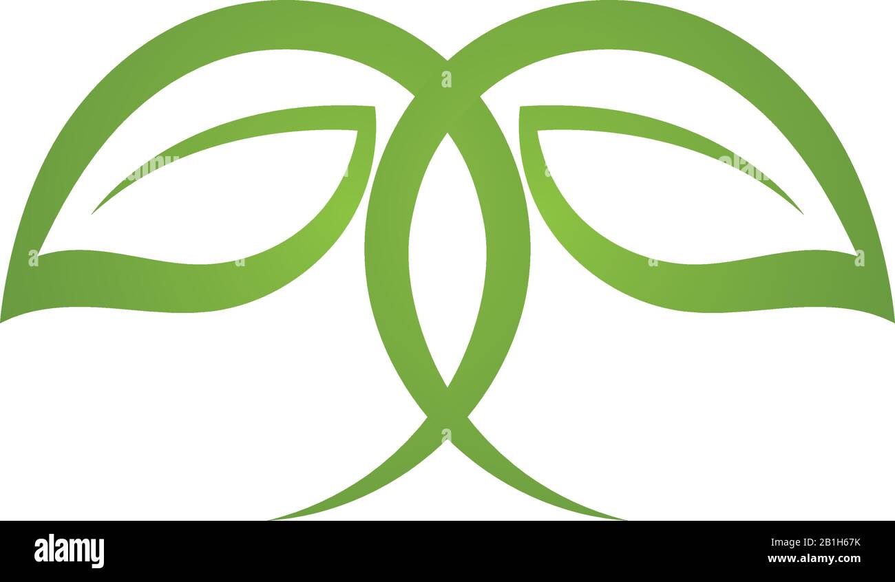 Logos of green Tree leaf ecology nature element vector Stock Vector ...