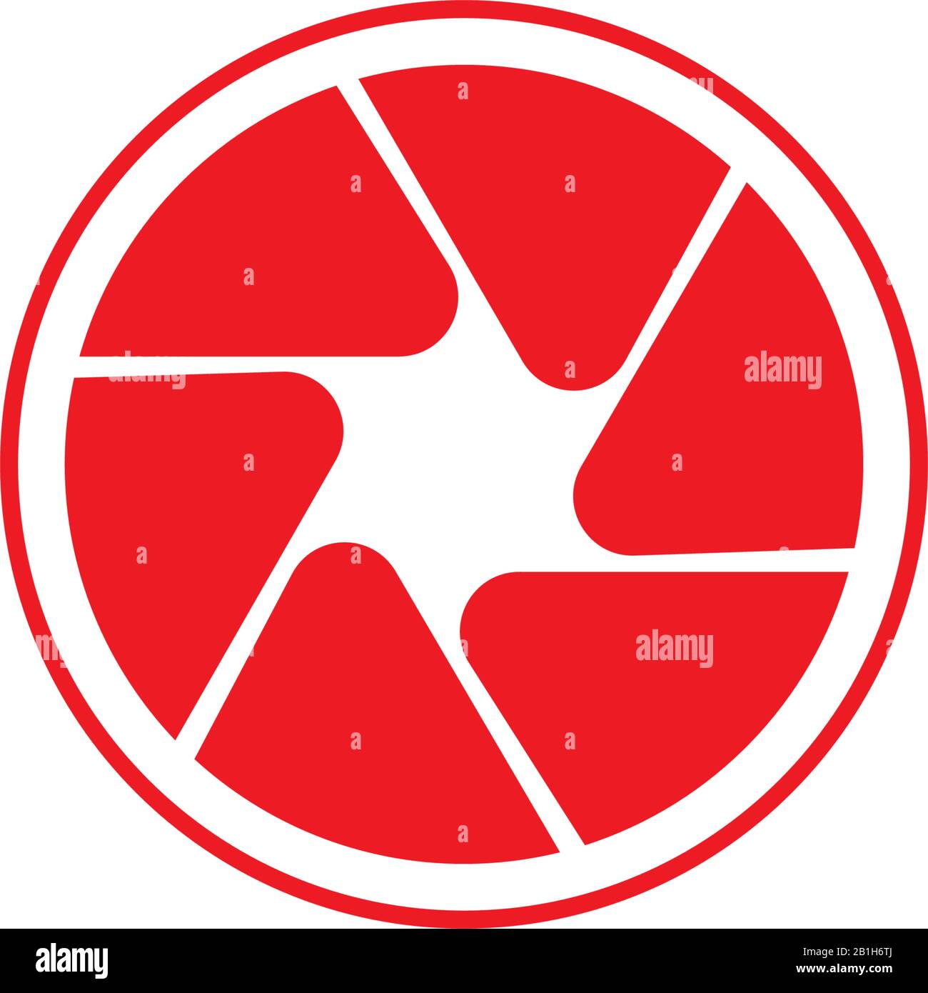 camera lens icon and symbol logo Template Stock Vector Image & Art - Alamy