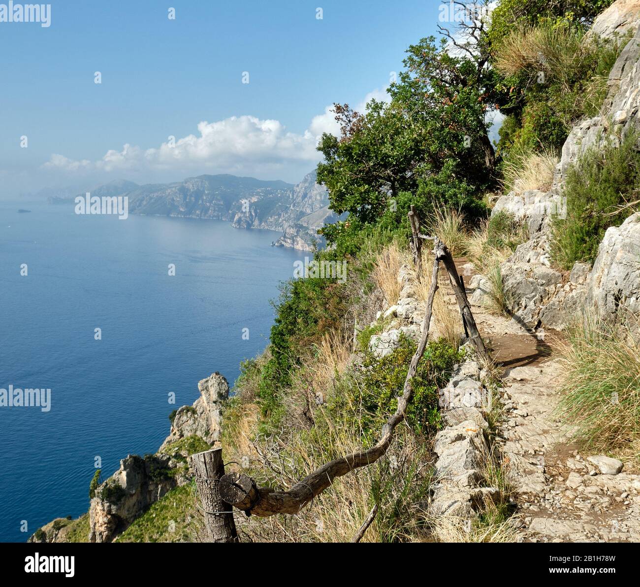 The path of gods at the amalfi coast hi-res stock photography and ...