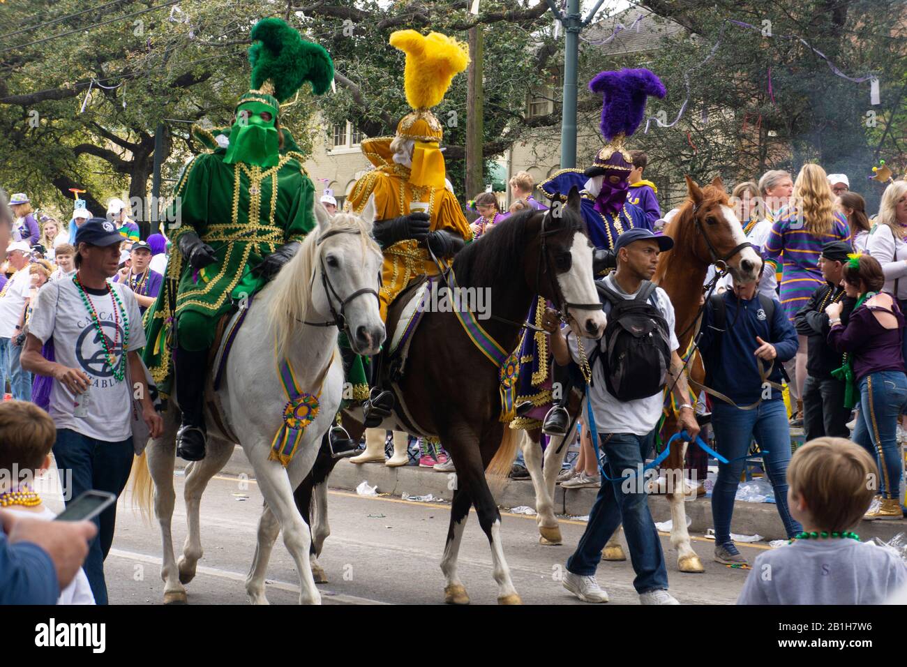 Knights of Rex, Mardi Gras day, New Orleans, LA Stock Photo - Alamy