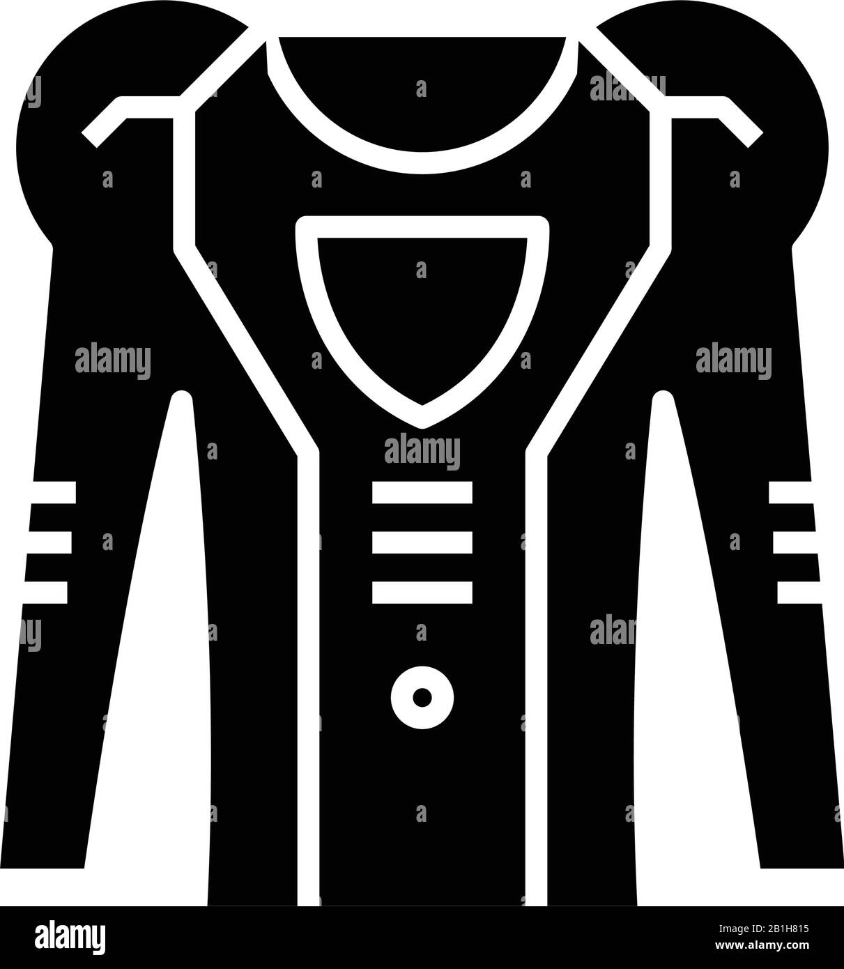 Bot clothes black icon, concept illustration, vector flat symbol, glyph ...