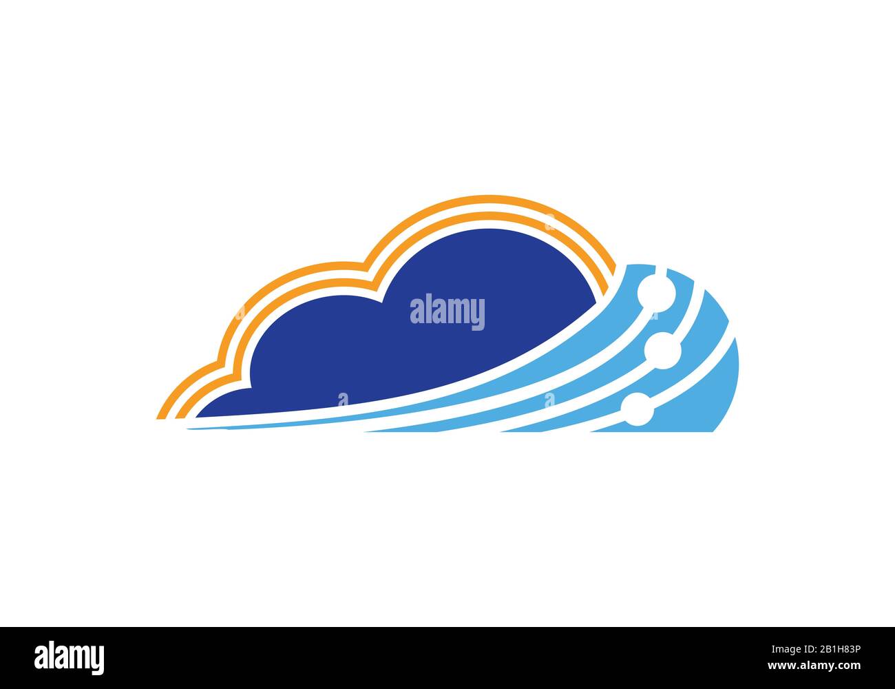 Abstract cloud technology digital Cut Out Stock Images & Pictures - Alamy