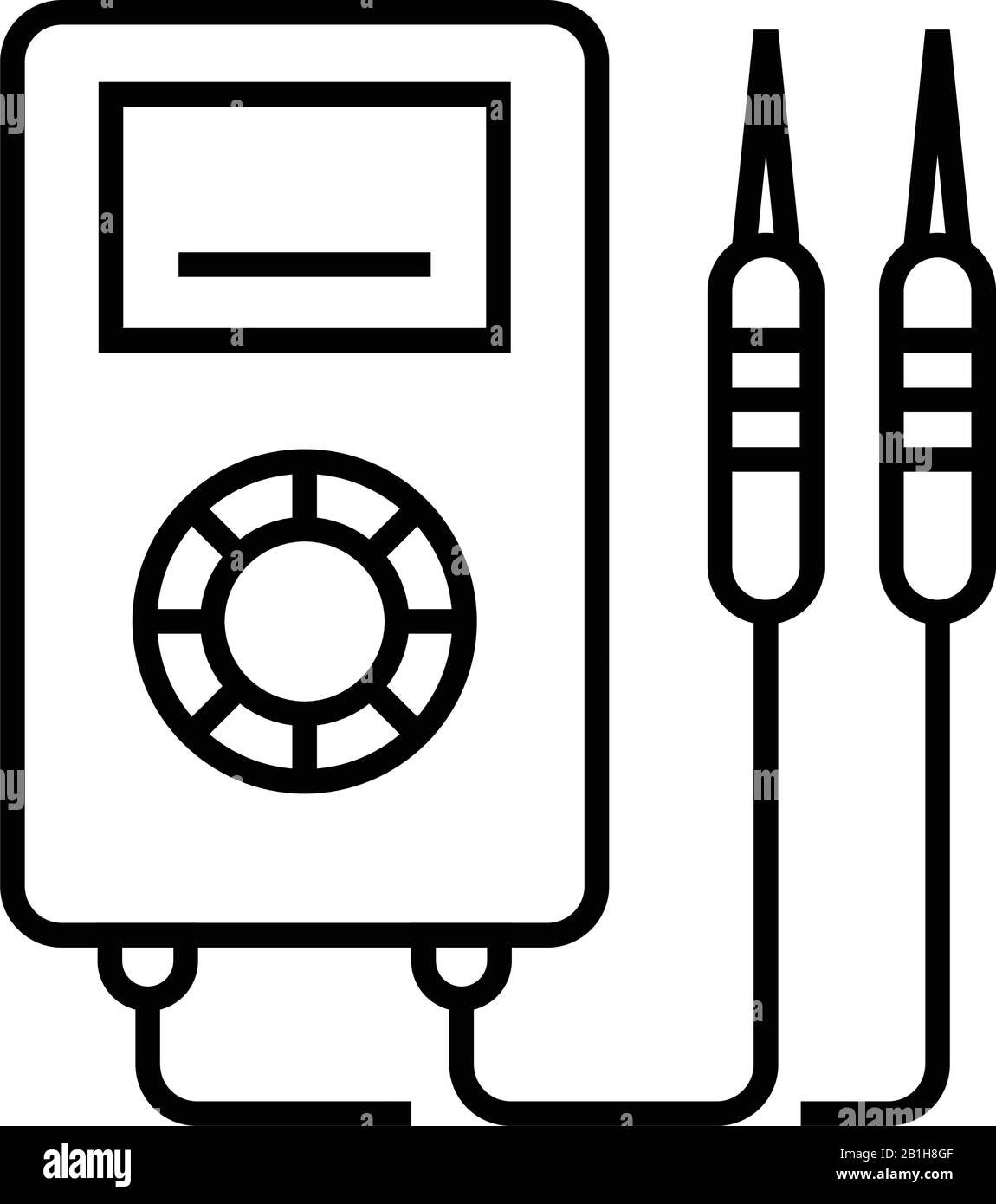 Equipment line icon, concept sign, outline vector illustration, linear ...