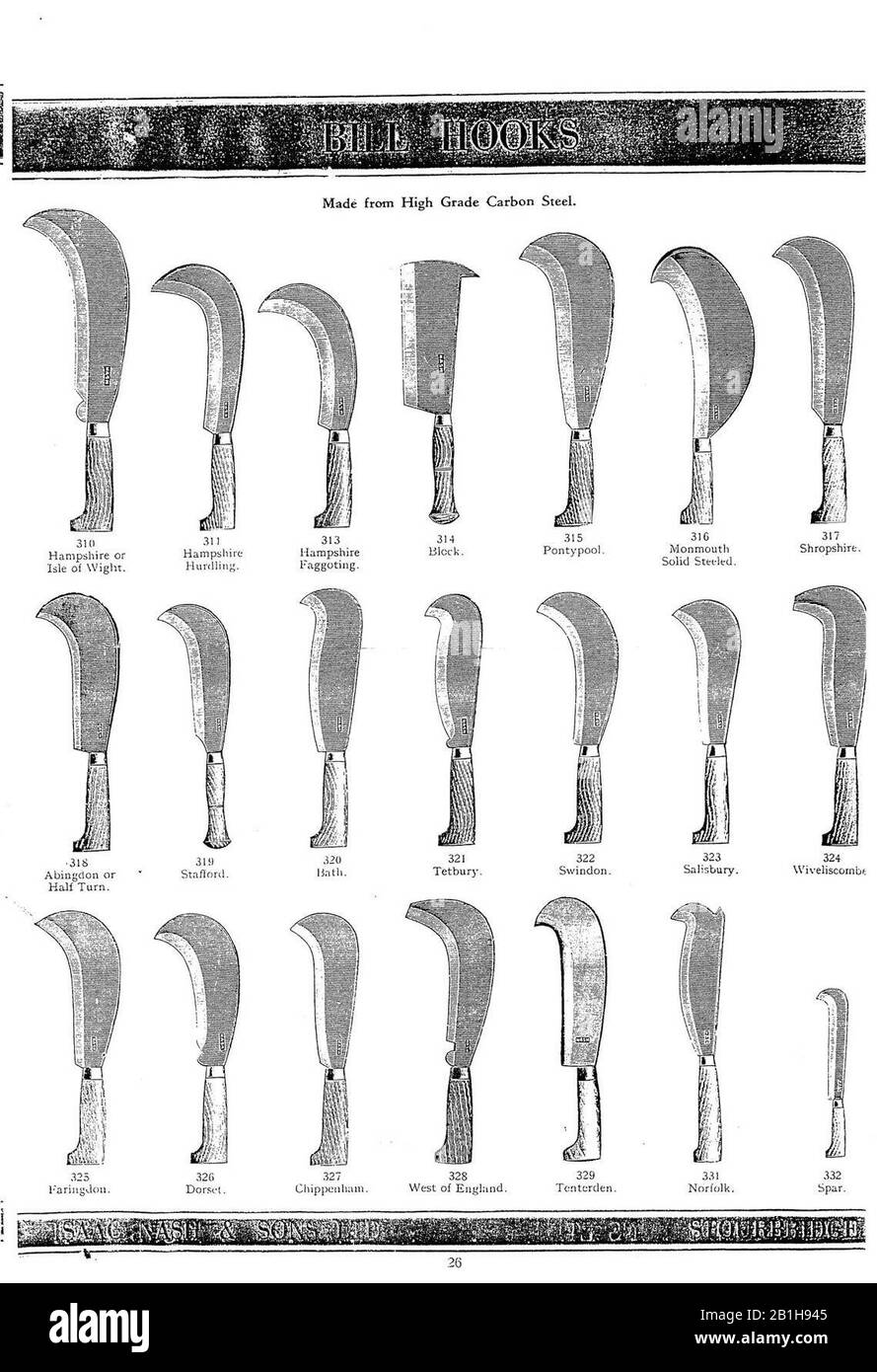 Hook handles hi-res stock photography and images - Alamy