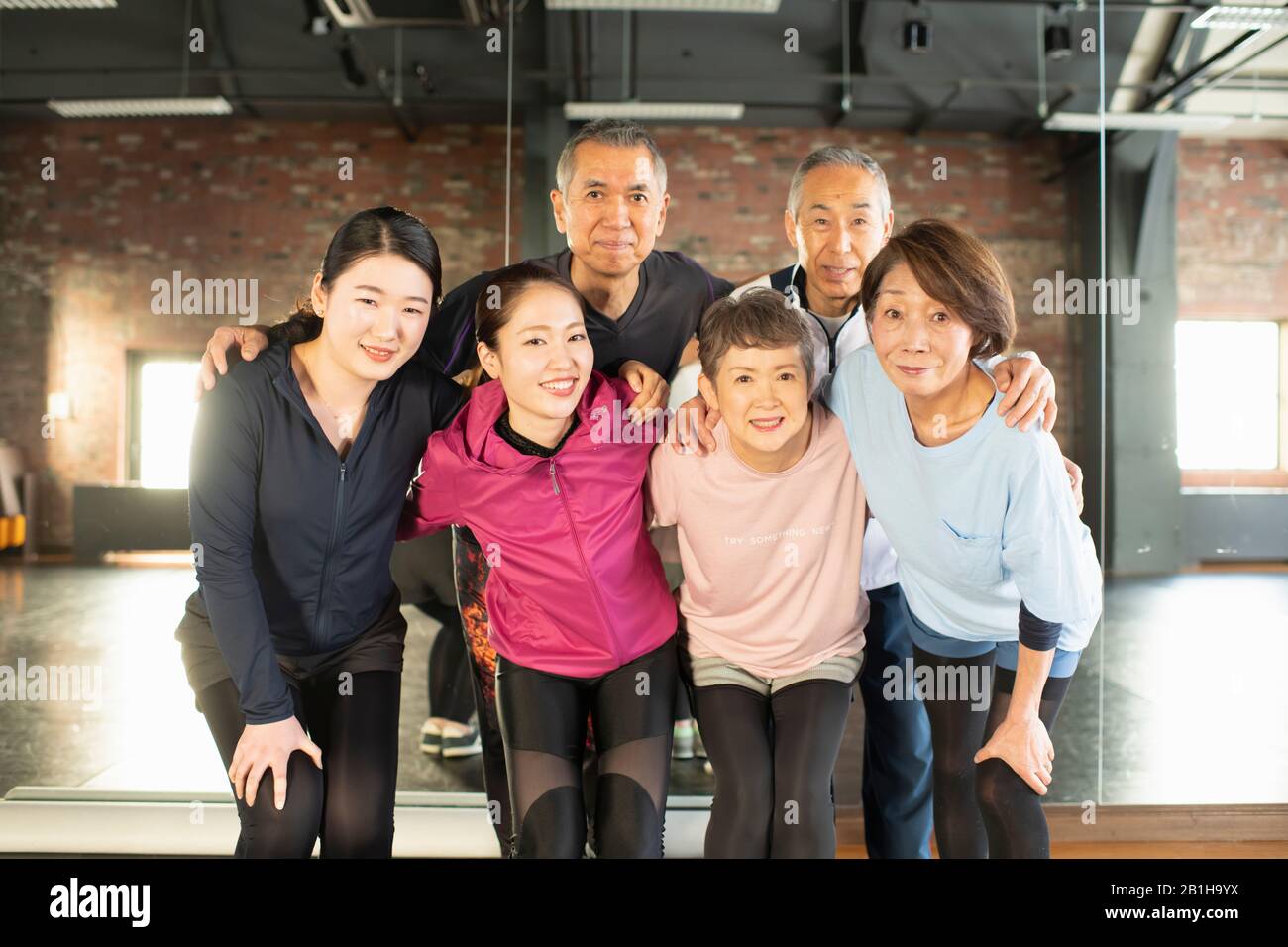 Portrait of multi-generation people Stock Photo - Alamy
