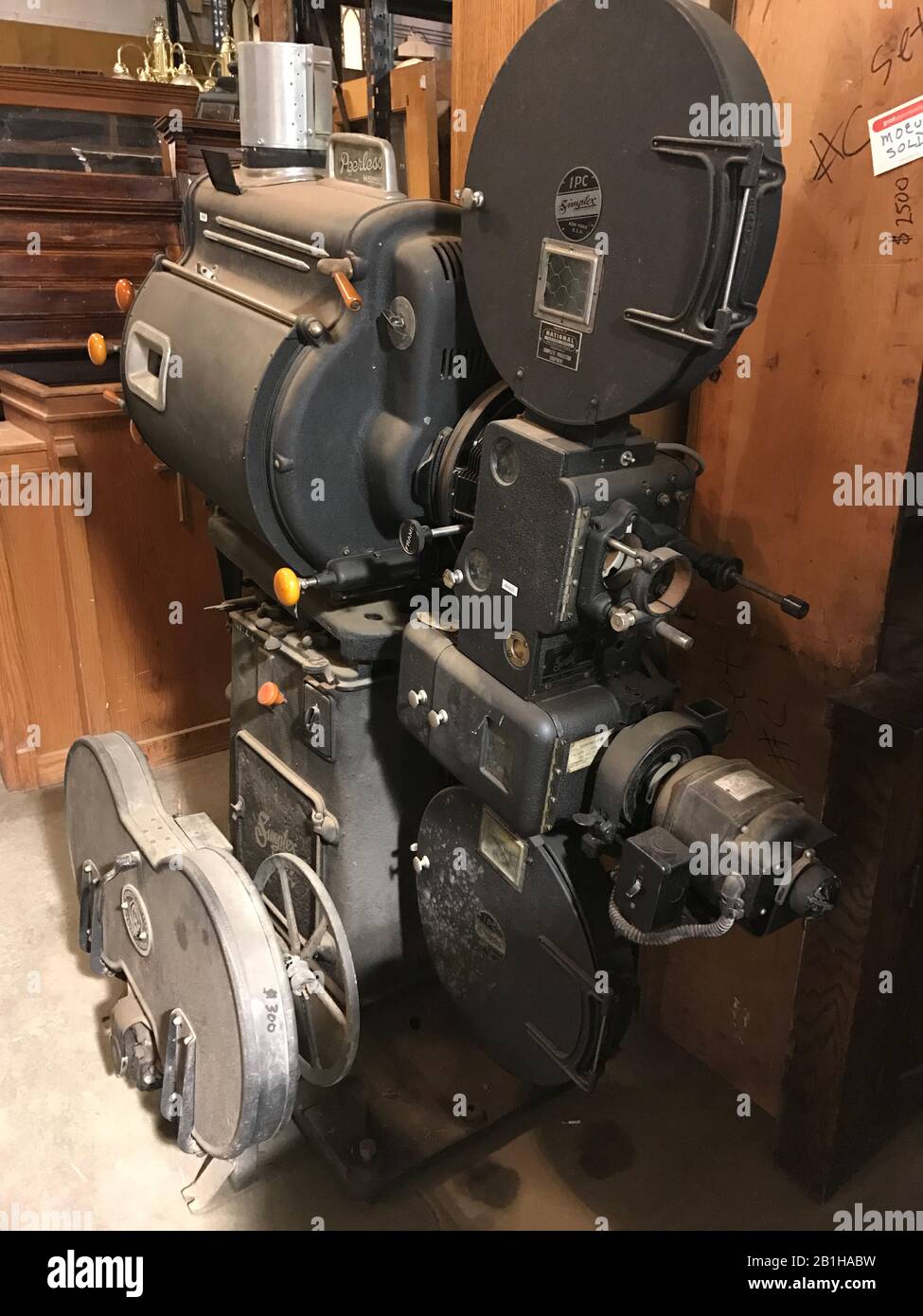 Old school film reel Stock Photo - Alamy