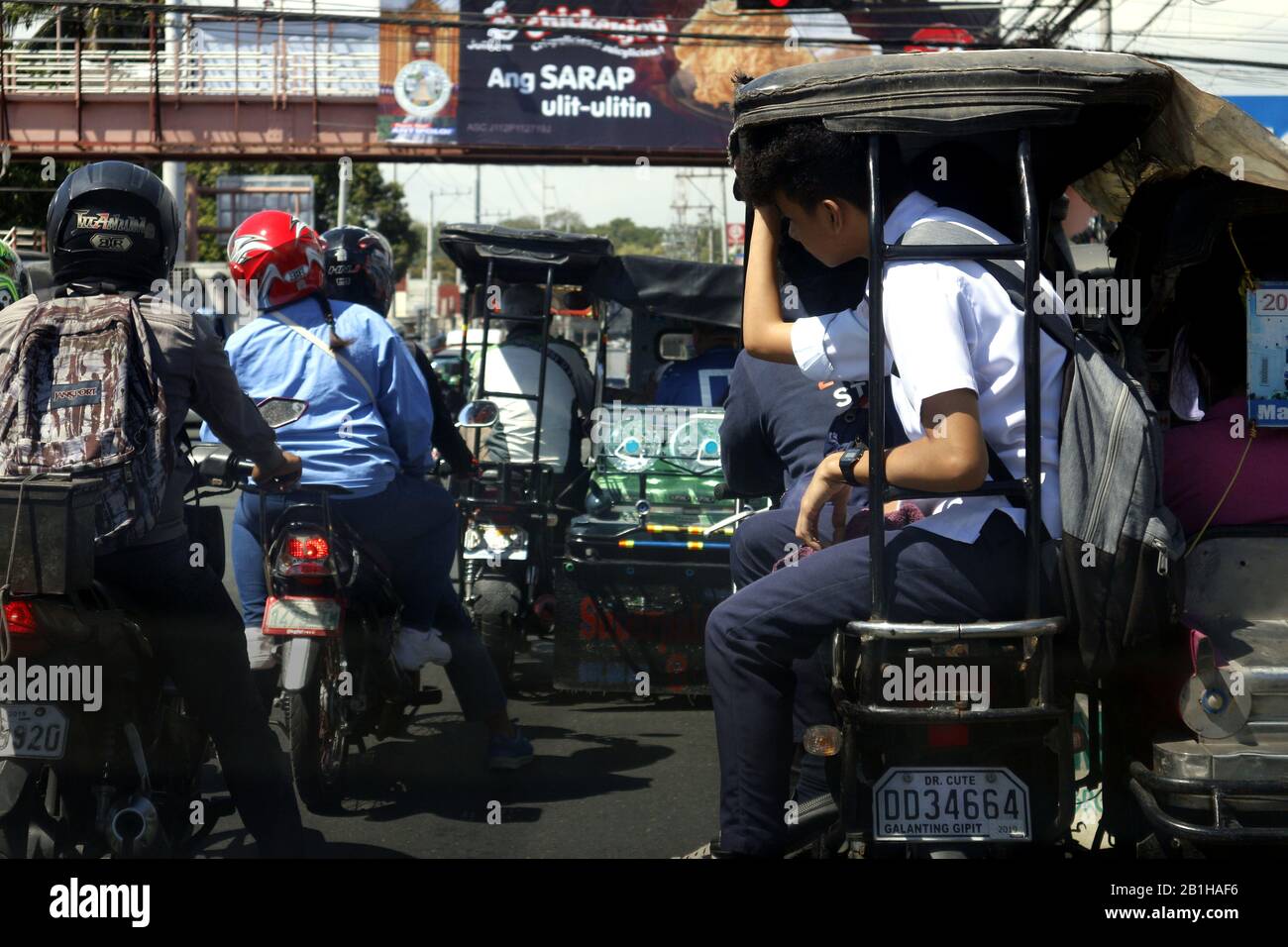Tricycle philippines student hi-res stock photography and images - Alamy