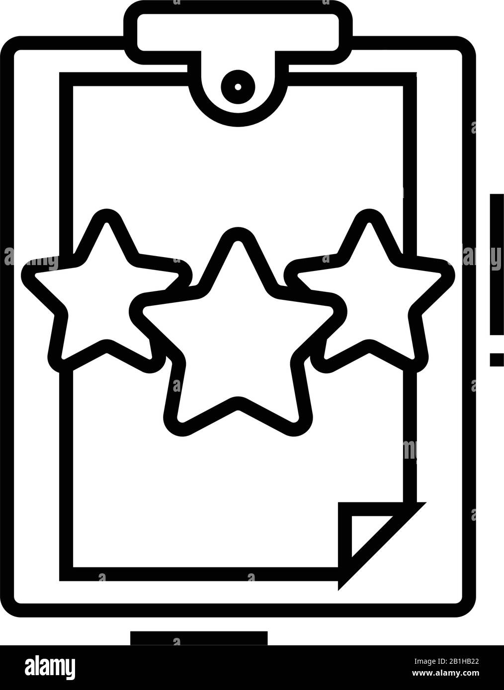 Effective work line icon, concept sign, outline vector illustration ...