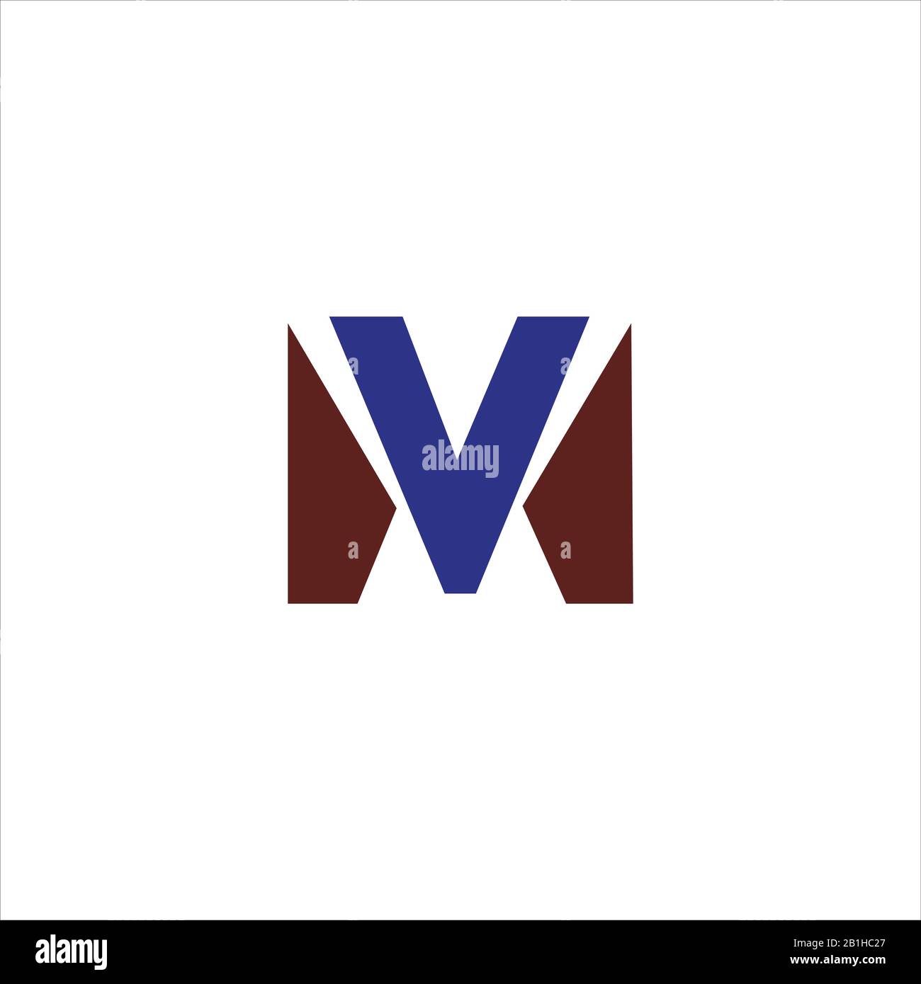 Letter mv logo hi-res stock photography and images - Alamy
