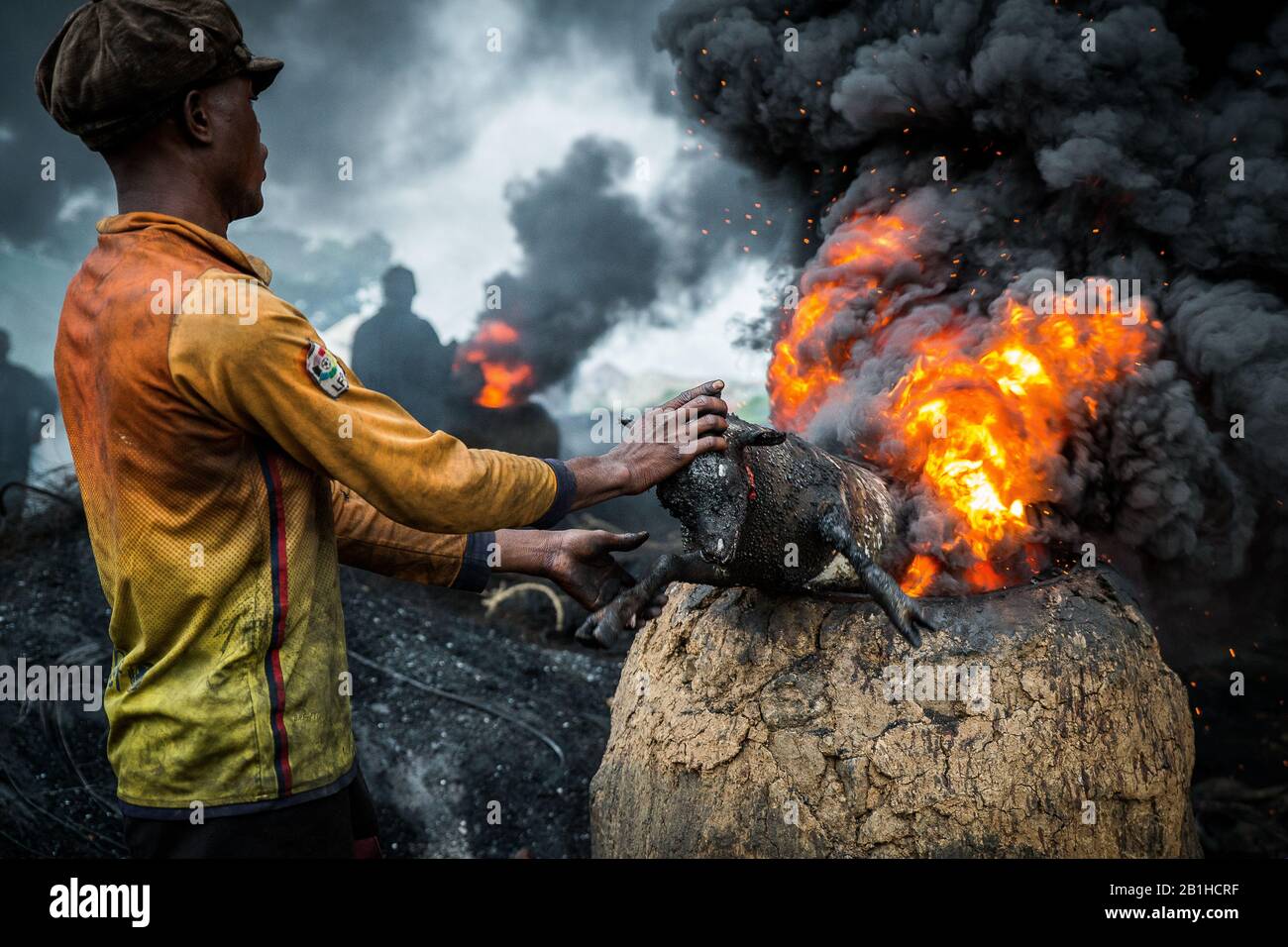 Goat Meat Processing High Resolution Stock Photography and Images - Alamy