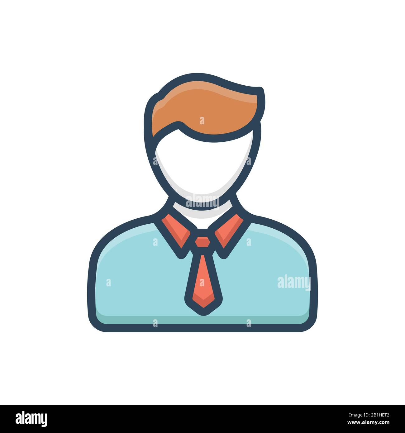 Illustration for Salesman Stock Vector Image & Art - Alamy
