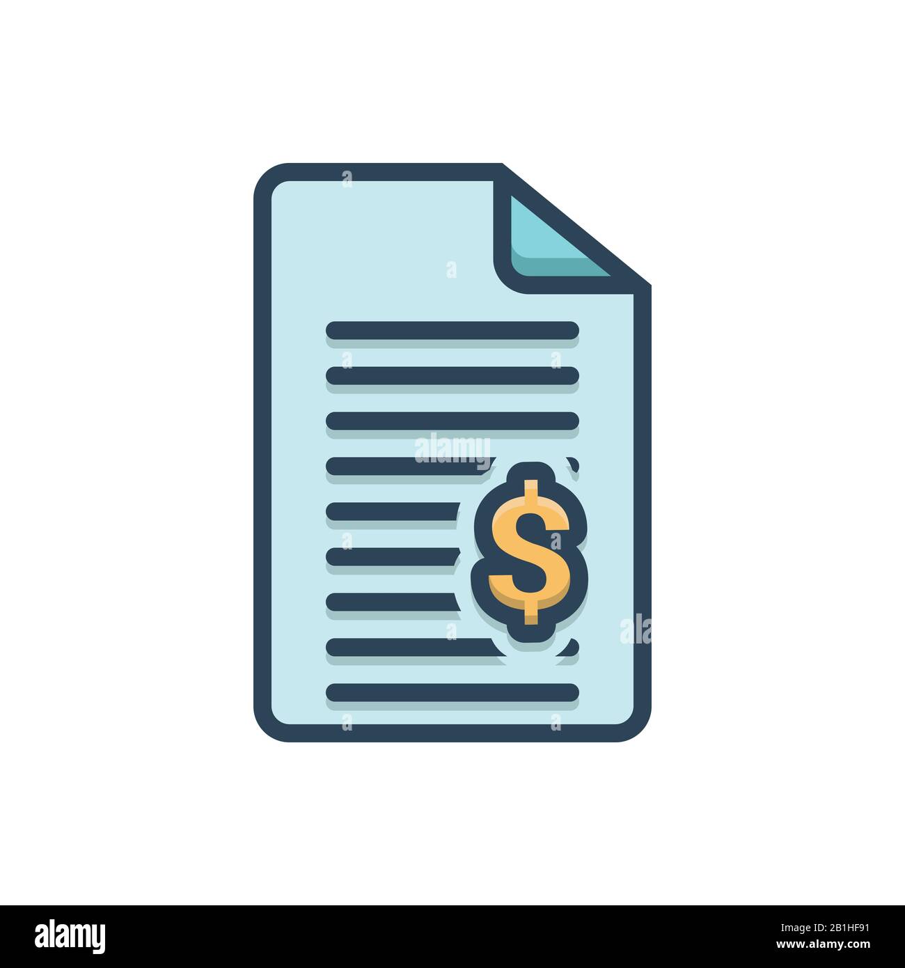 Shopping bill Stock Vector Images - Alamy