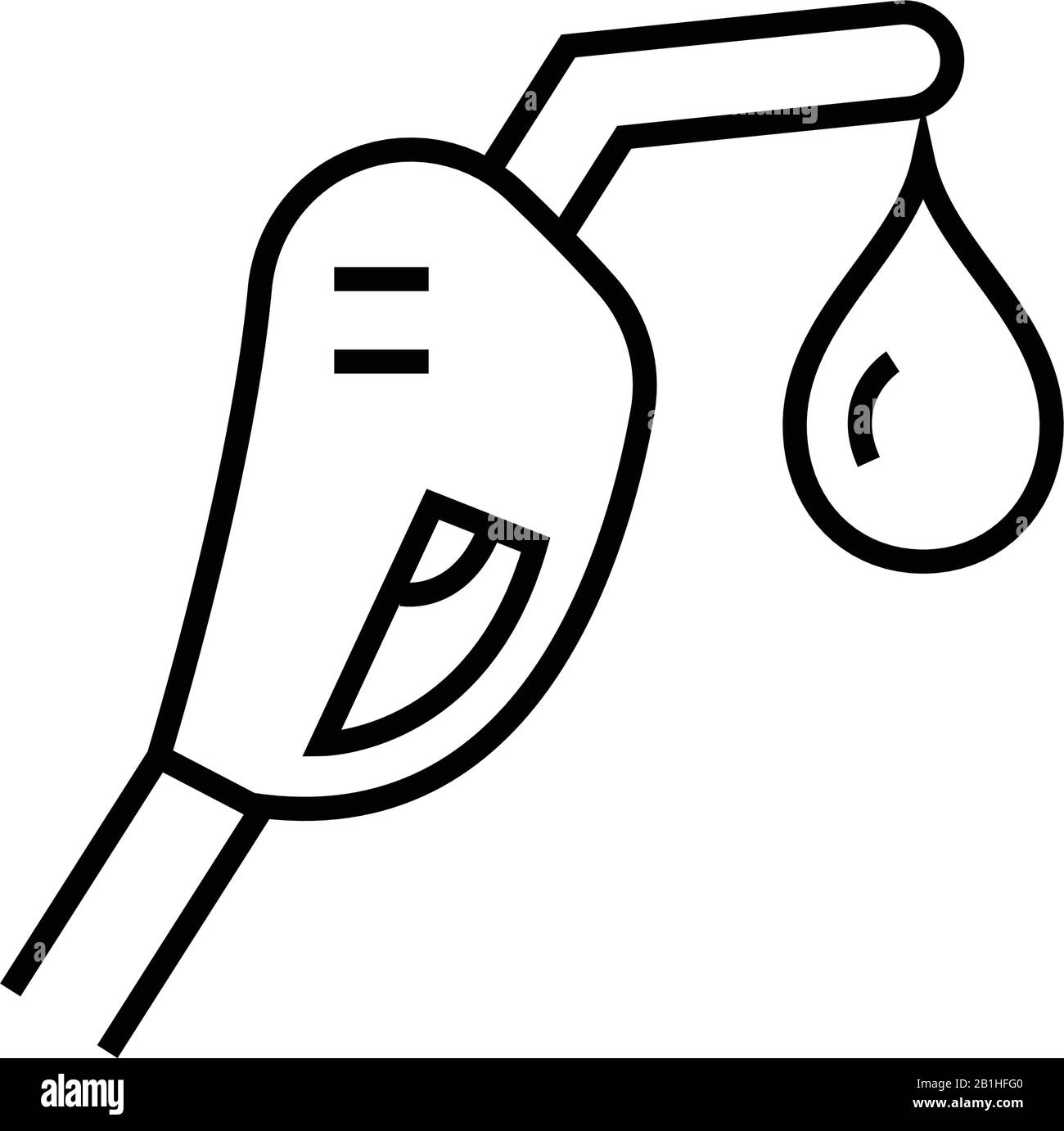 Electric car refueling vector Black and White Stock Photos & Images - Alamy