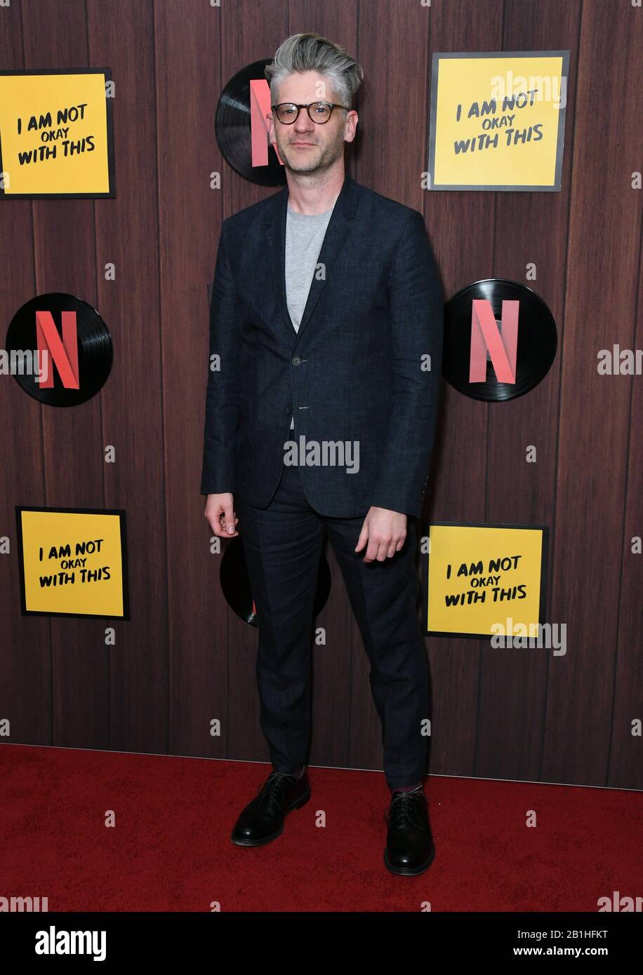 25 February 2020 - West Hollywood, California - Jonathan Entwistle ...