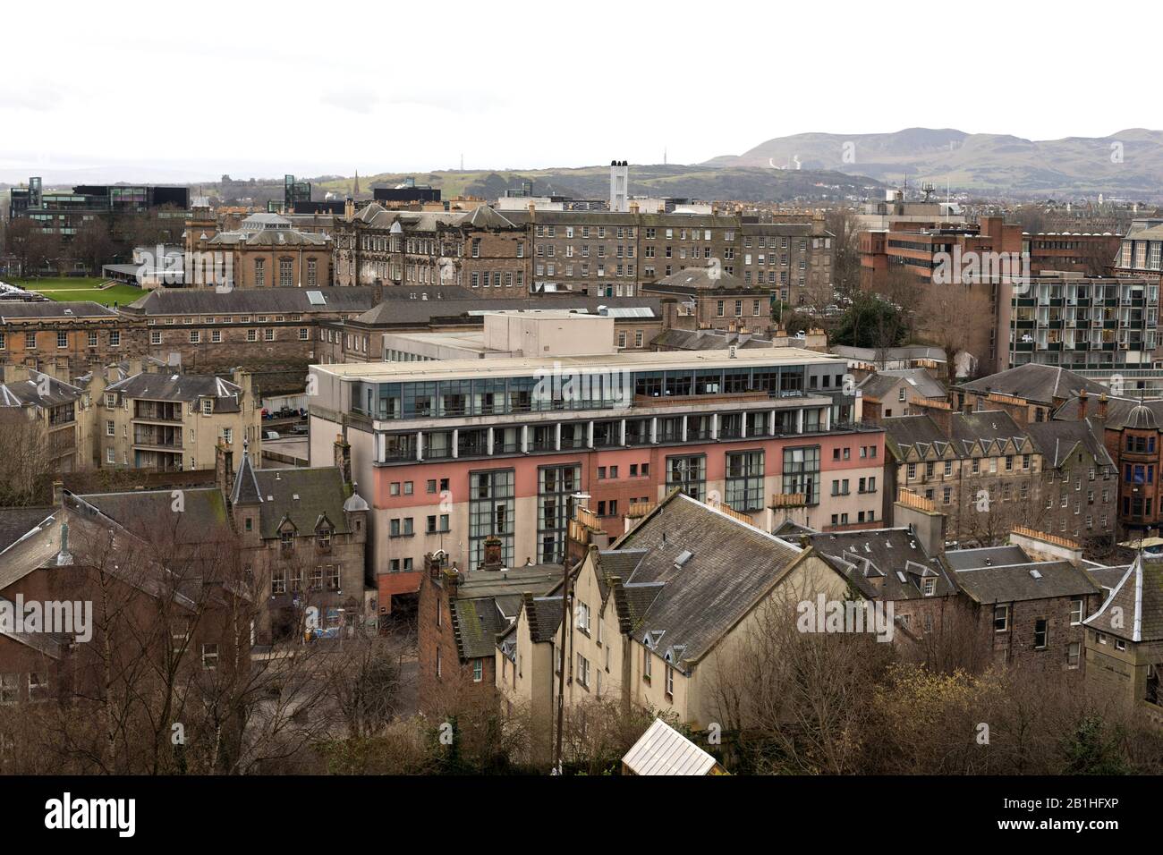Picture of historic building in Edinburgh, Scotland Stock Photo - Alamy