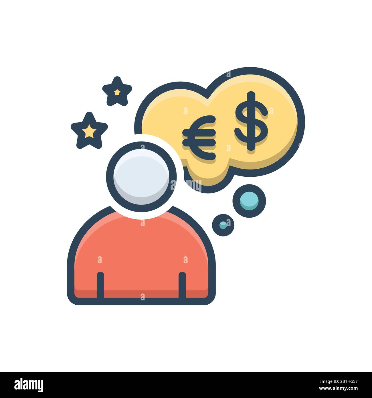 Bubble money Stock Vector Images - Alamy