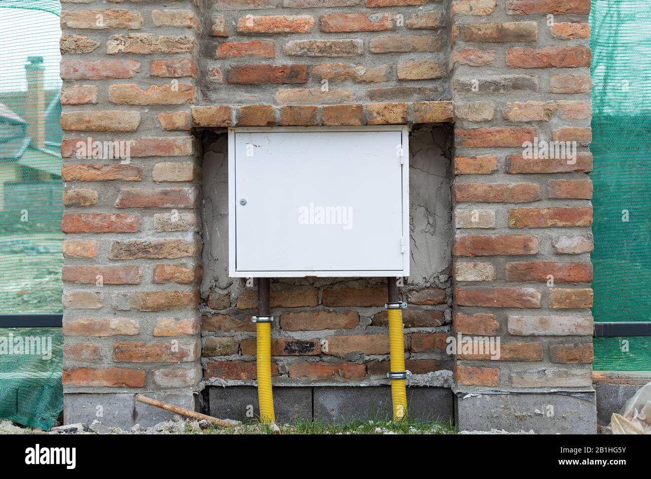 Gas meter installation hi-res stock photography and images - Alamy
