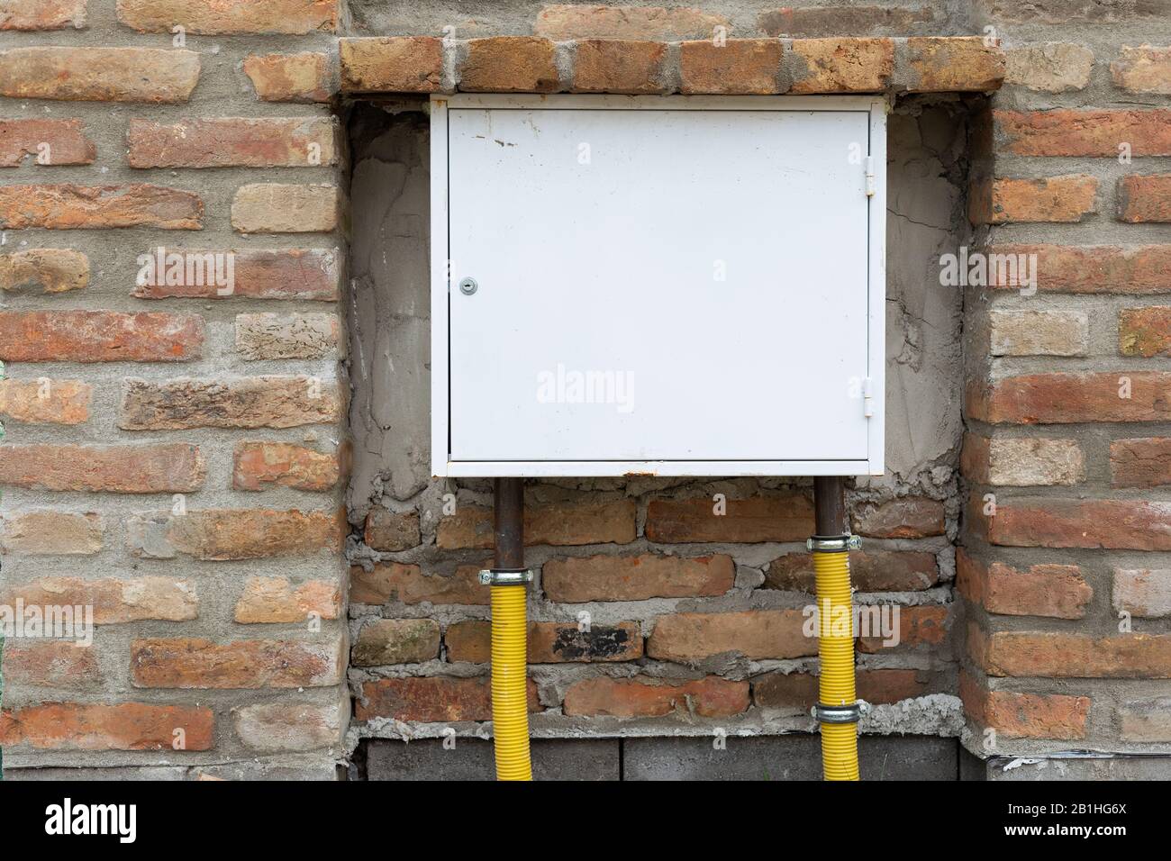 Gas meter installation hi-res stock photography and images - Alamy