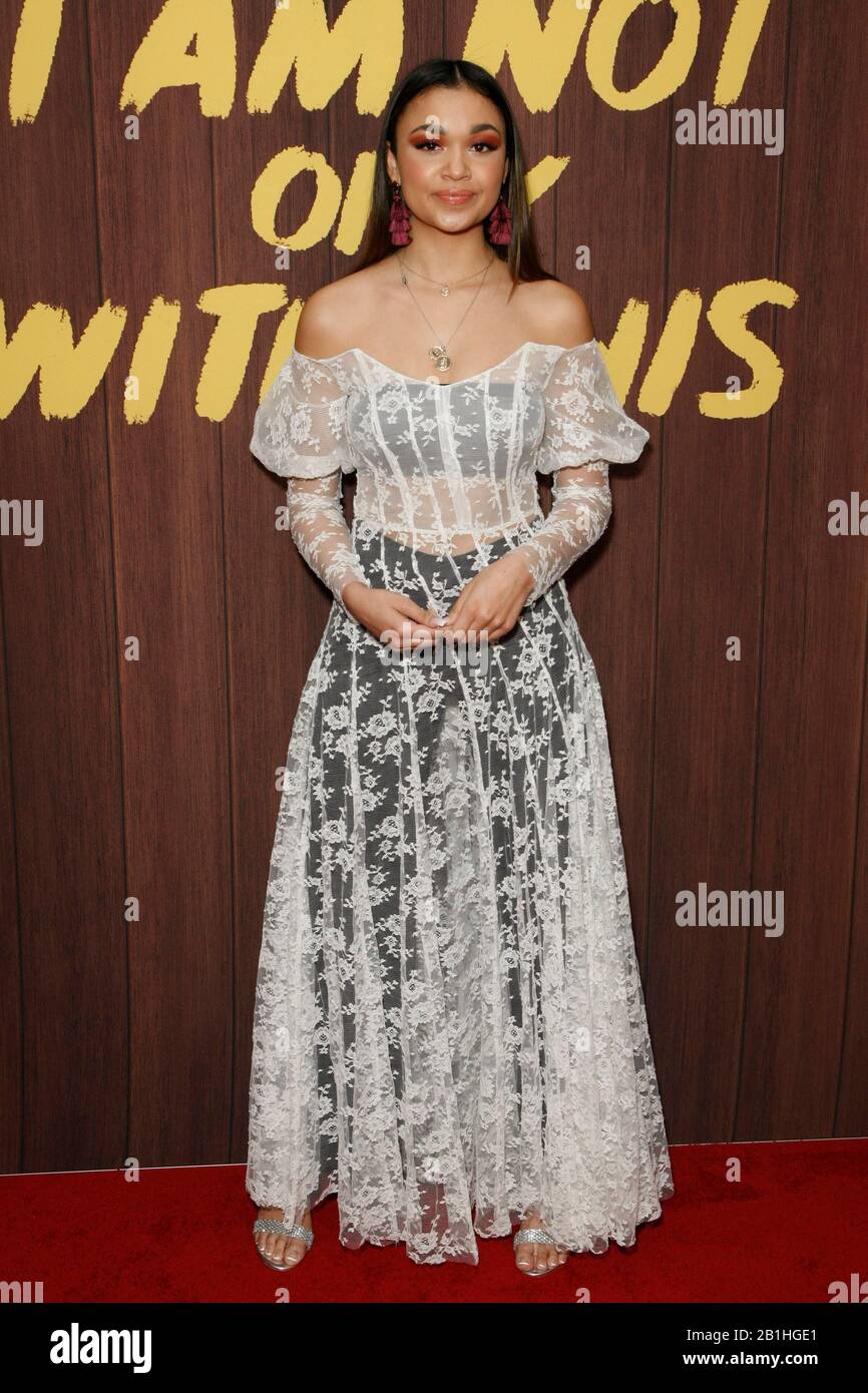 Hollywood, California, USA. 25th Feb, 2020. Madison Bailey attends ...