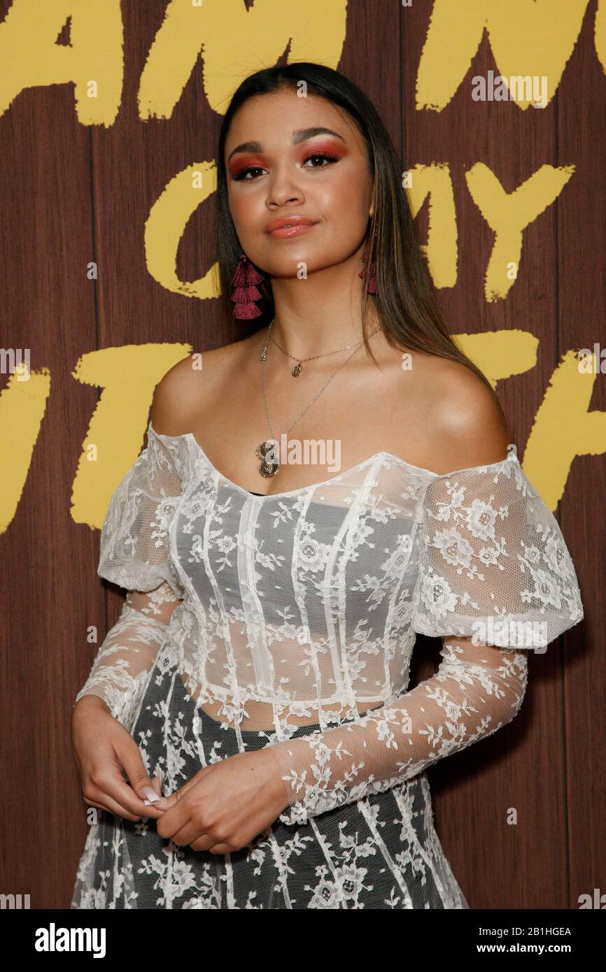 Hollywood, California, USA. 25th Feb, 2020. Madison Bailey attends ...