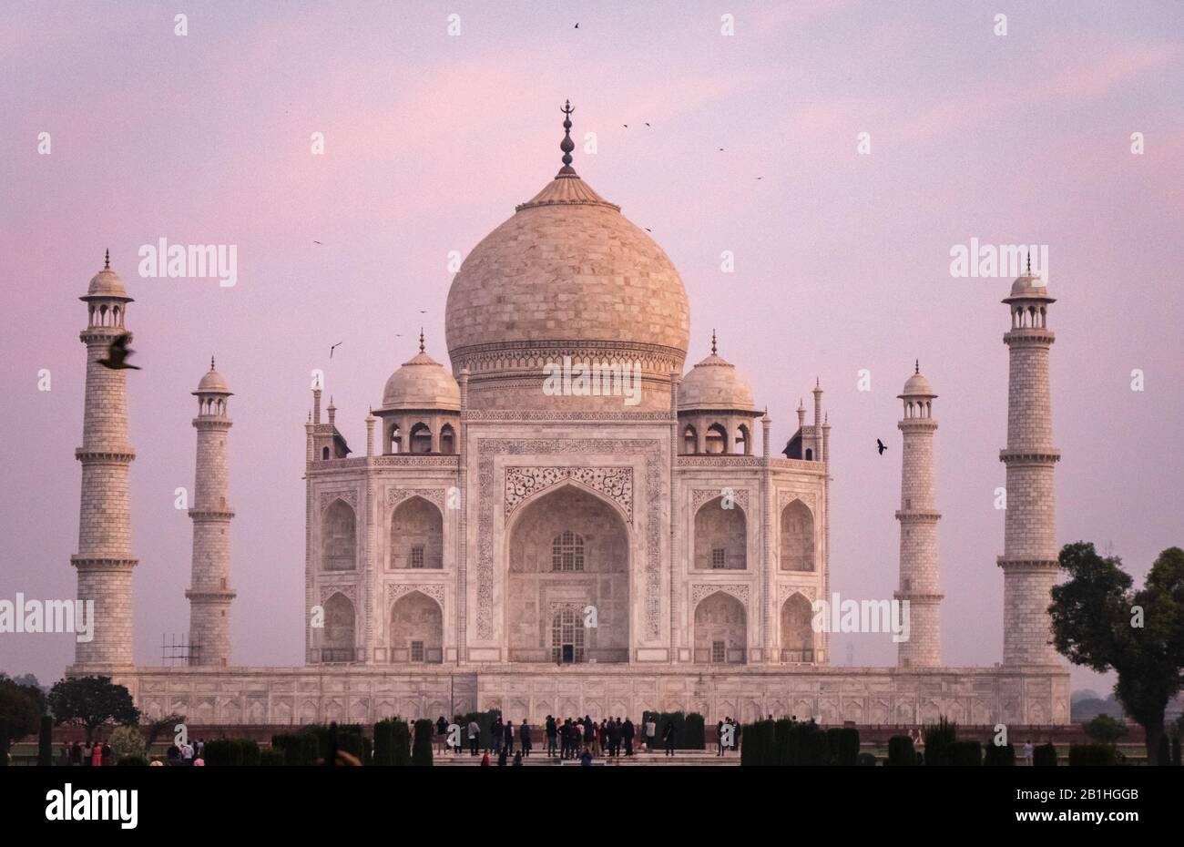 Taj mahal front view hi-res stock photography and images - Alamy