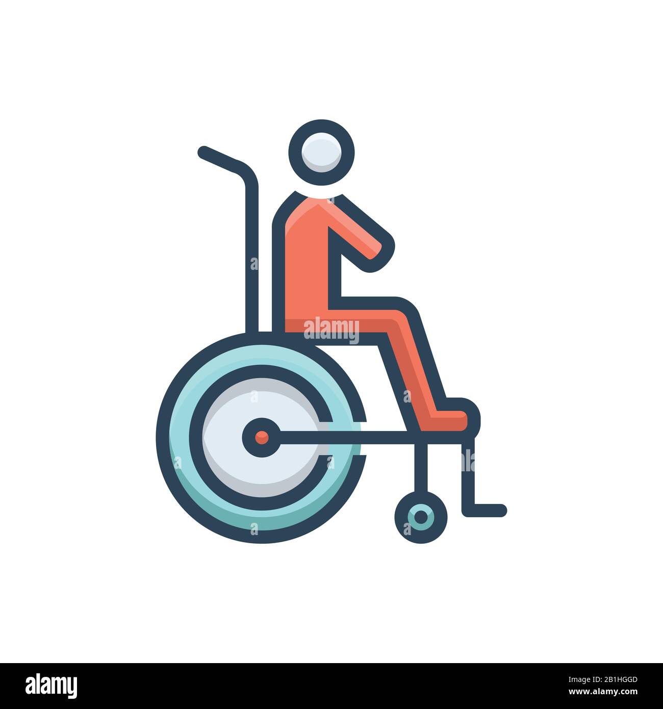 Disability illustration Stock Vector Images - Alamy