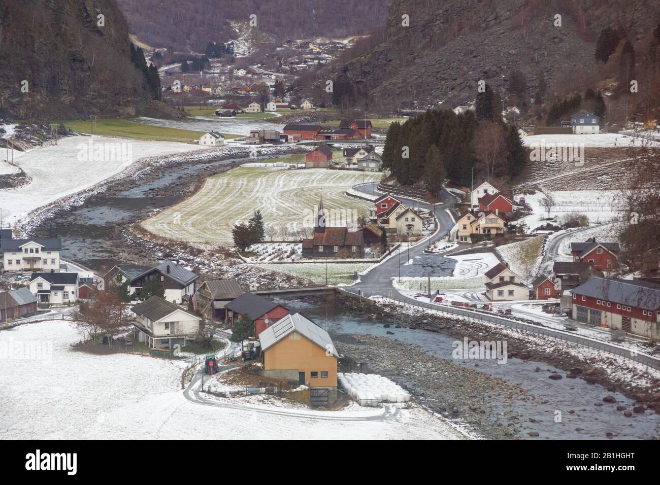 Village flam flam myrdal railway hi-res stock photography and images - Alamy