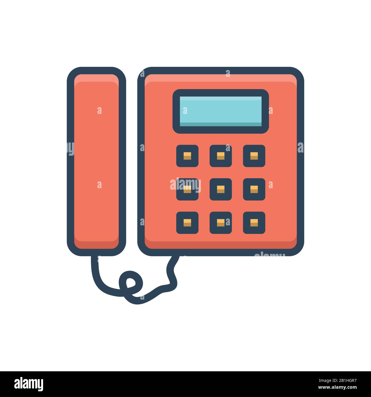 Telephone logo Stock Vector Images - Alamy