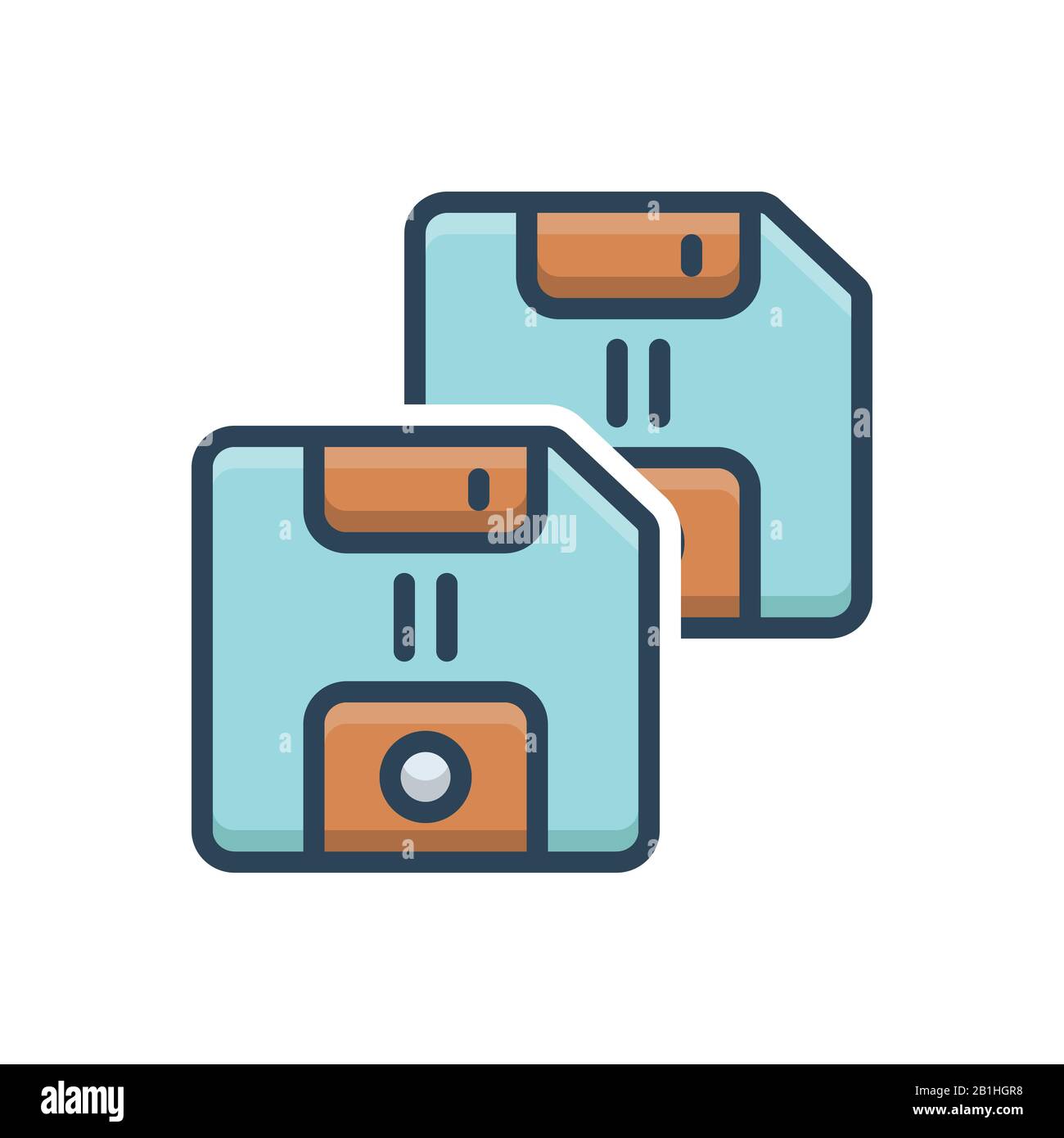 The floppy disk Stock Vector Images - Alamy