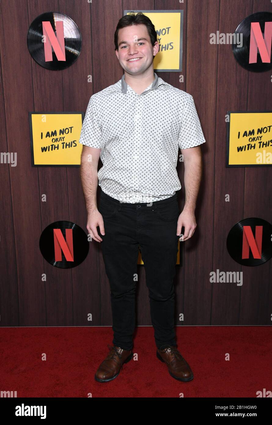 25 February 2020 - West Hollywood, California - Jake Sim. Netflix's ''I ...