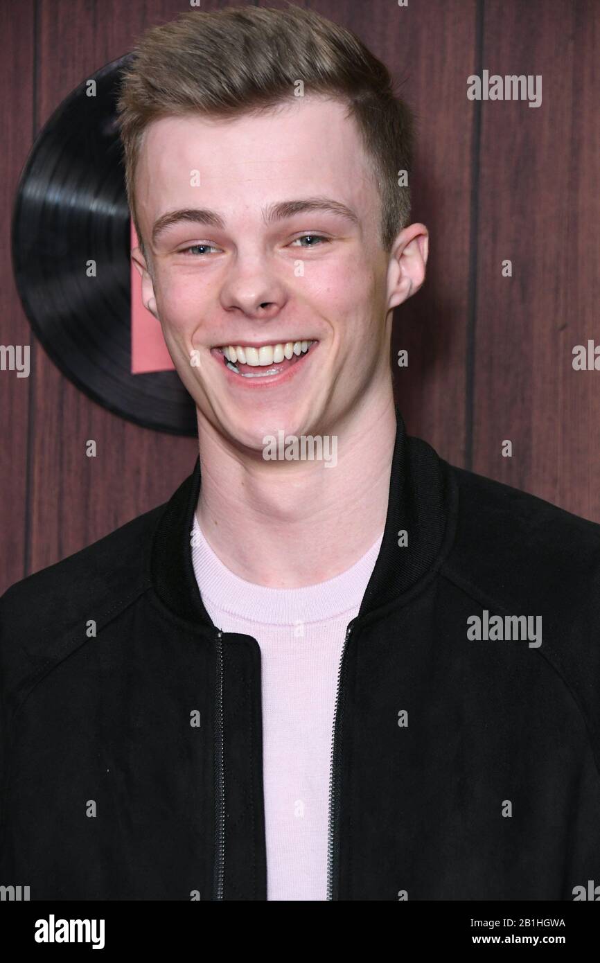 25 February 2020 - West Hollywood, California - Nicholas Hamilton ...