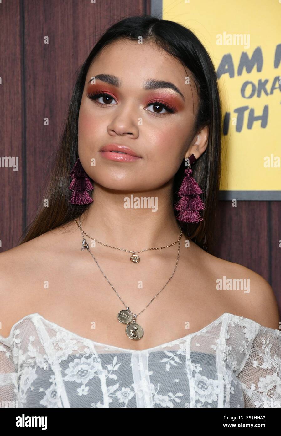 West Hollywood, California, USA. 25th Feb, 2020. Madison Bailey ...