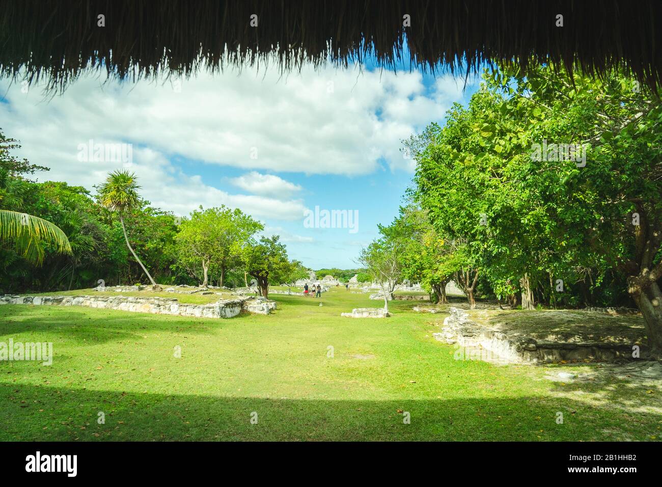 El Ray, Mayan Ruin in Cancun, Mexico Stock Photo - Alamy