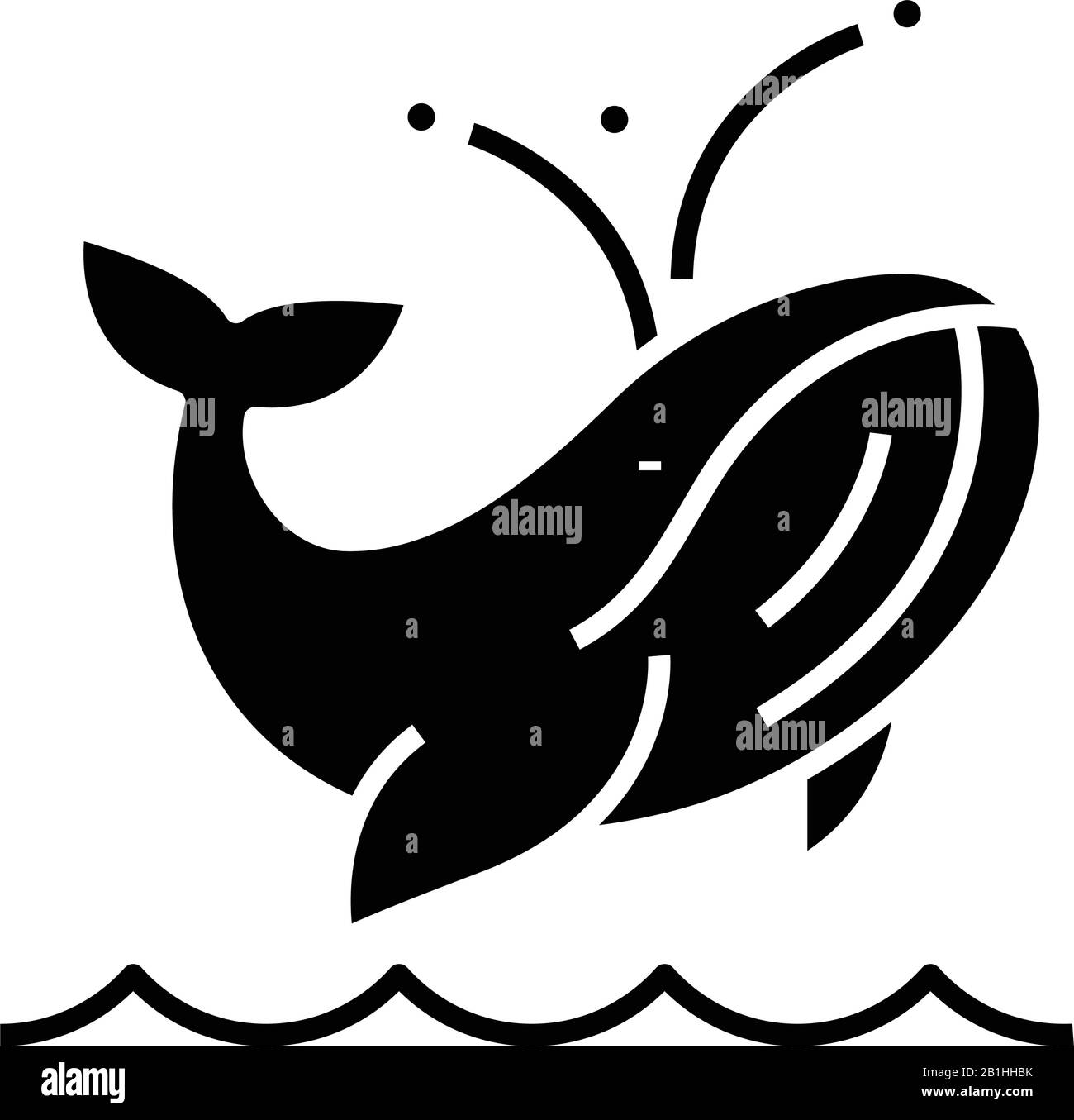Cartoon whale Black and White Stock Photos & Images - Alamy