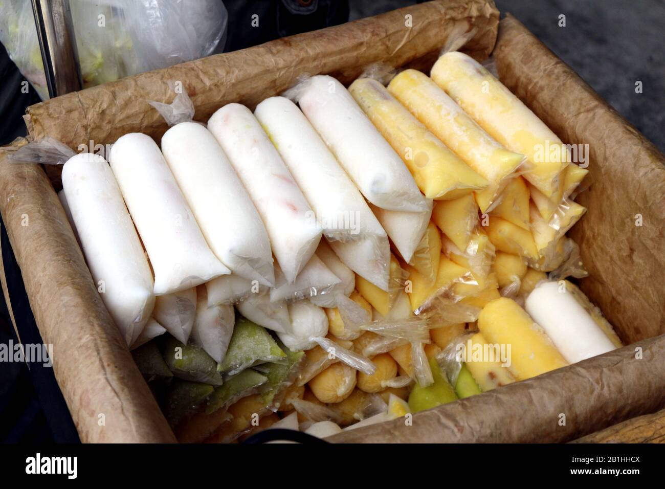 Photo of assorted flavor ice candies for sale Stock Photo - Alamy