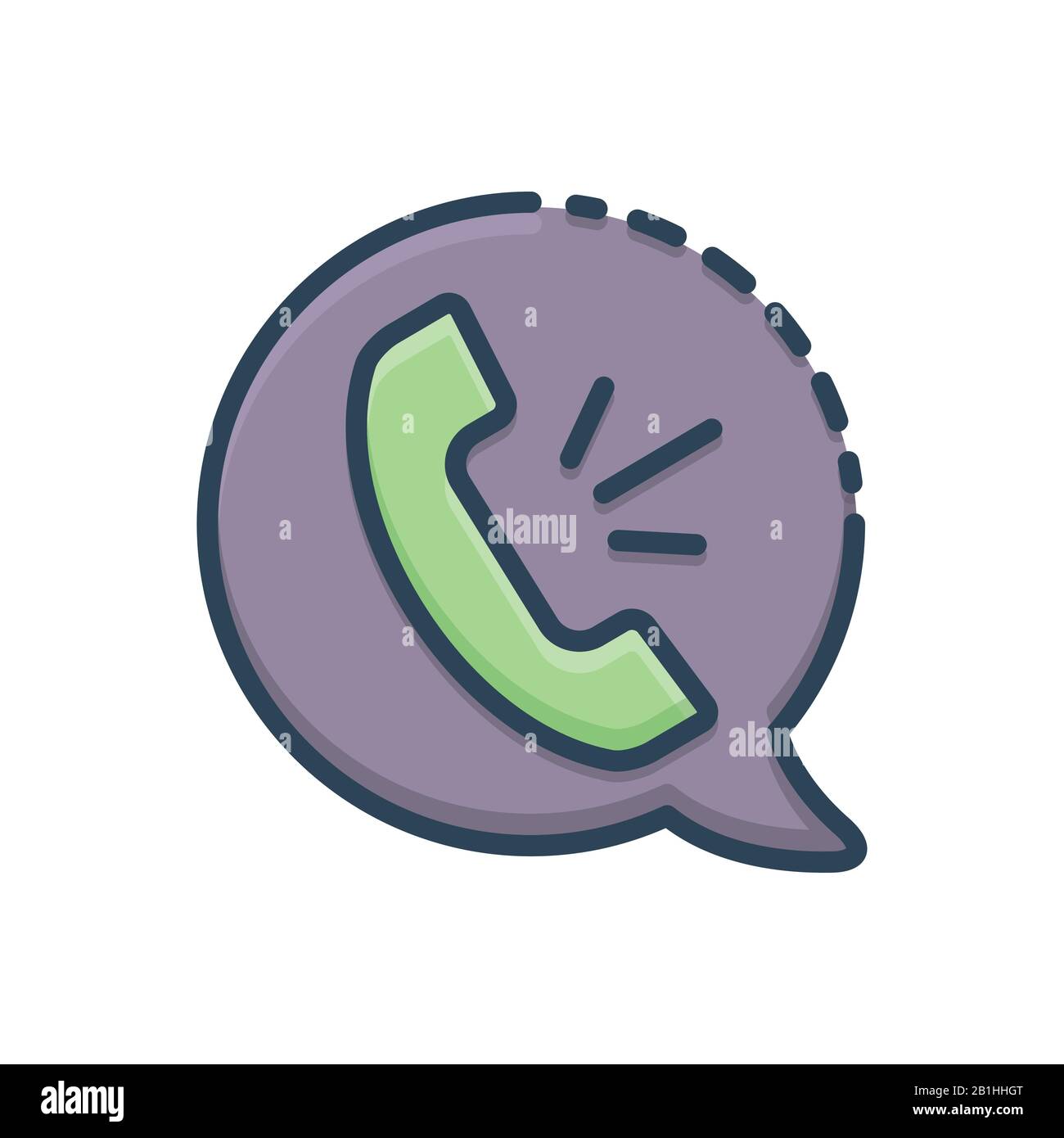 Illustration for Voice call Stock Vector Image & Art - Alamy