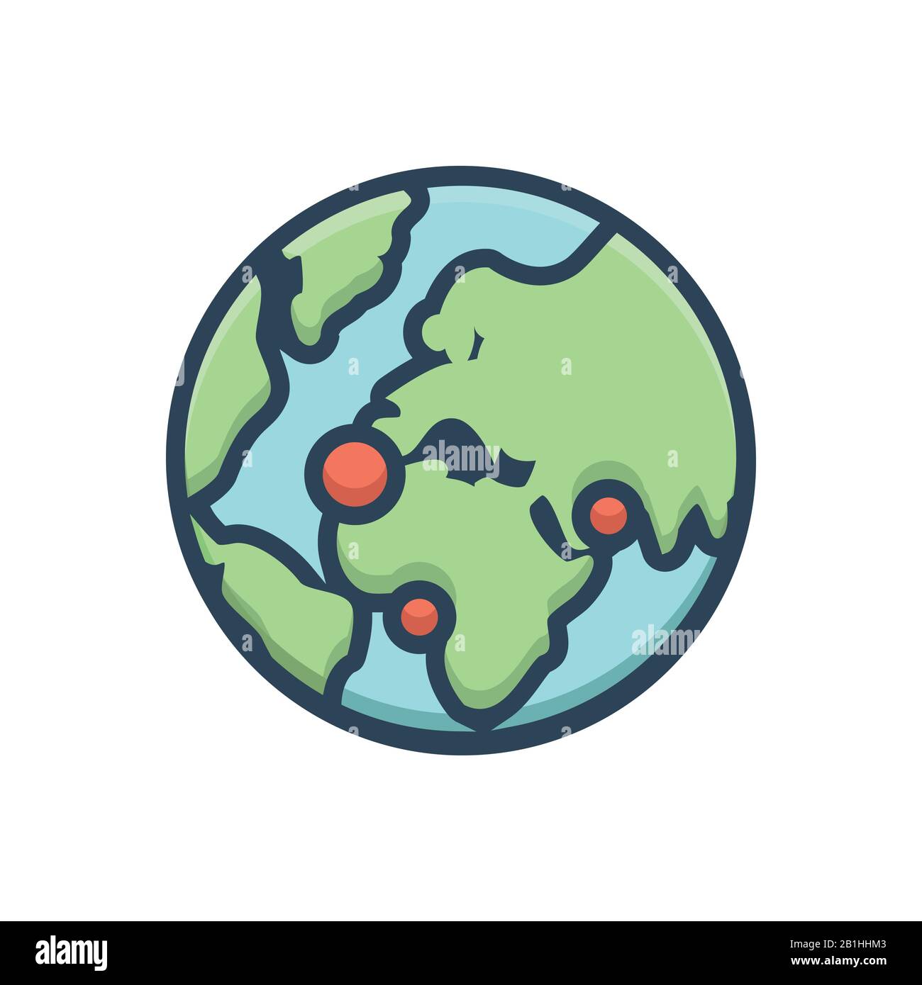 Global network technology communications Stock Vector Images - Alamy