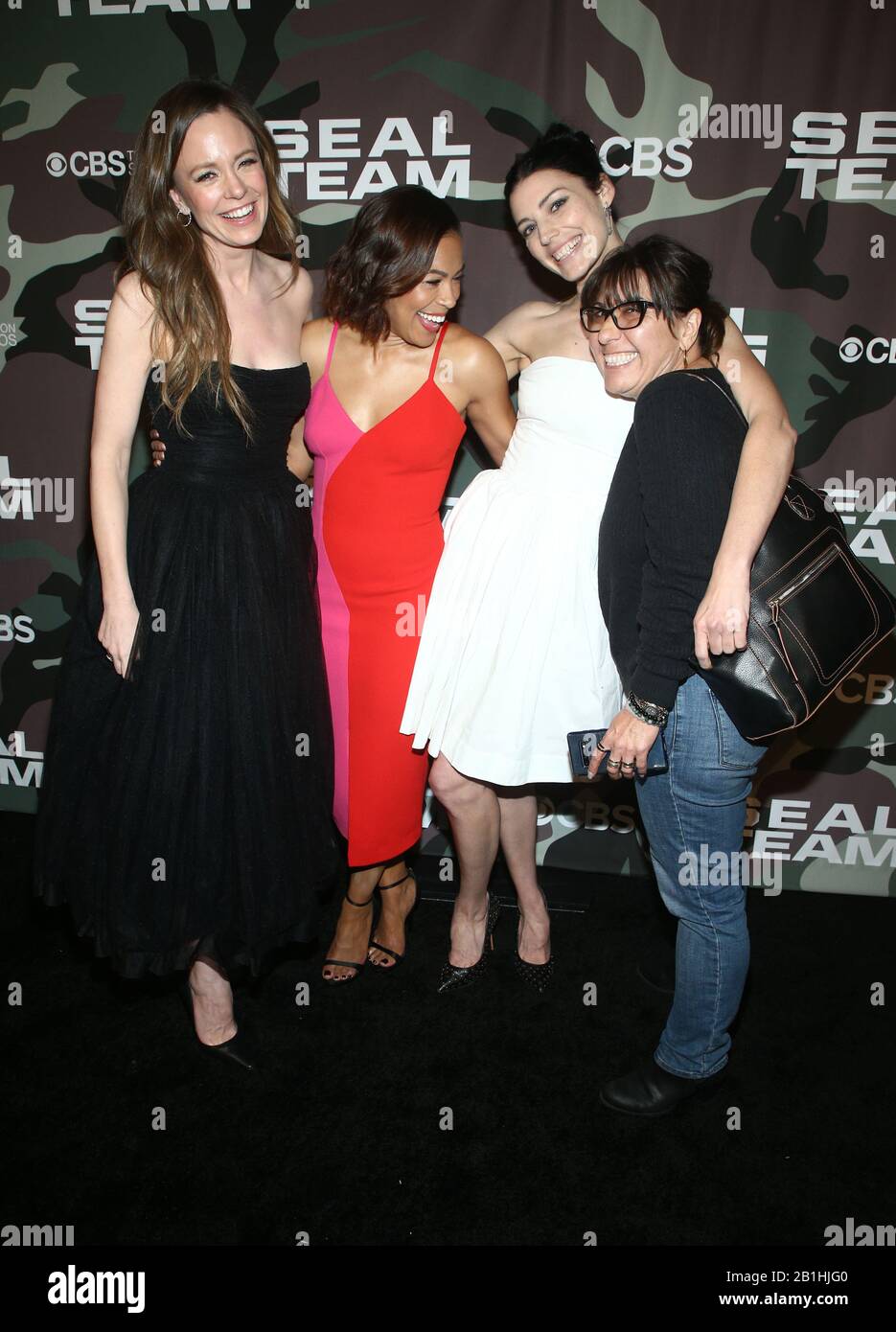 Hollywood, Ca. 25th Feb, 2020. Rachel Boston, Toni Trucks and Jessica ...