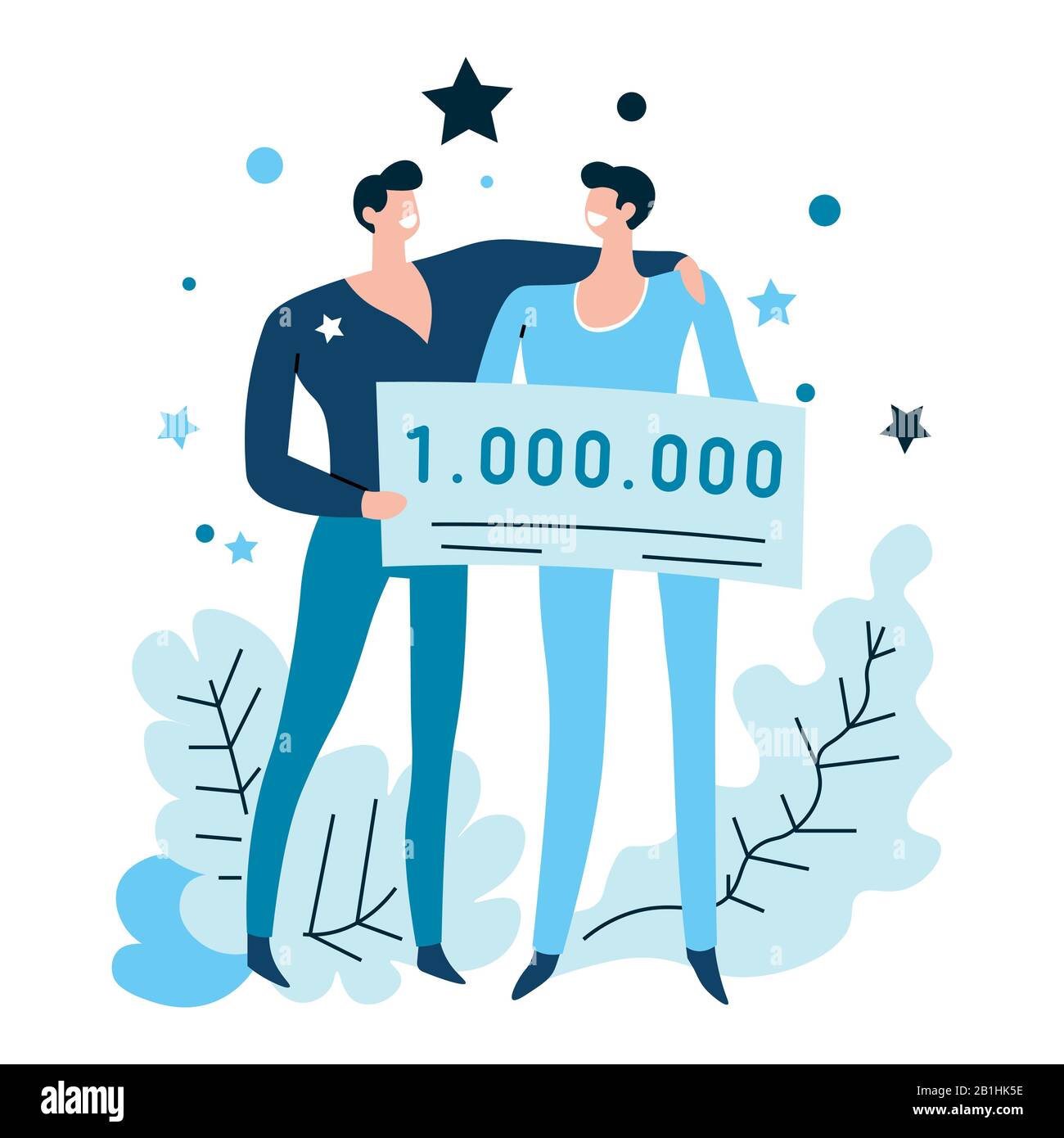 Wins the game Stock Vector Images - Alamy